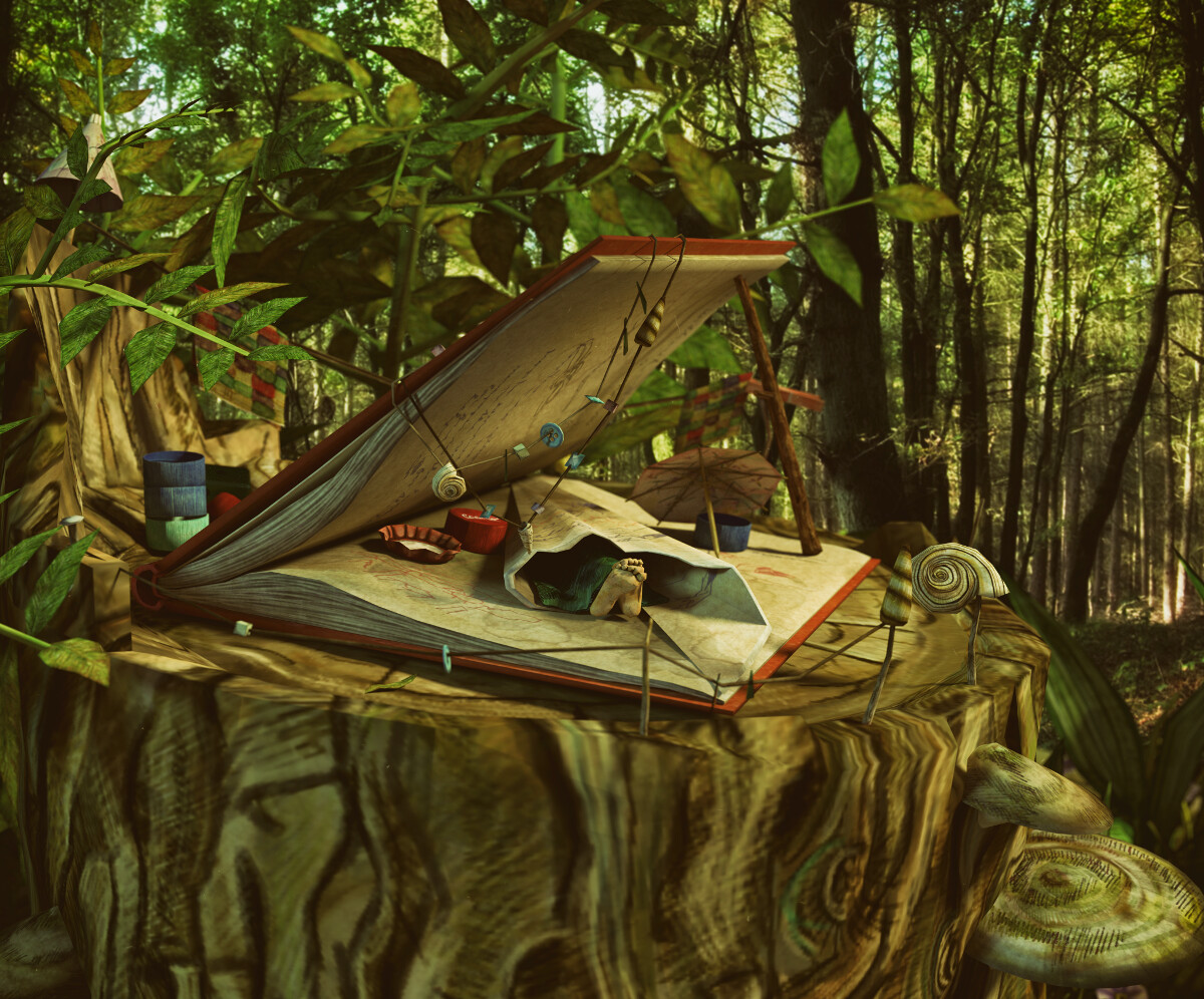 ArtStation - Life in the forest