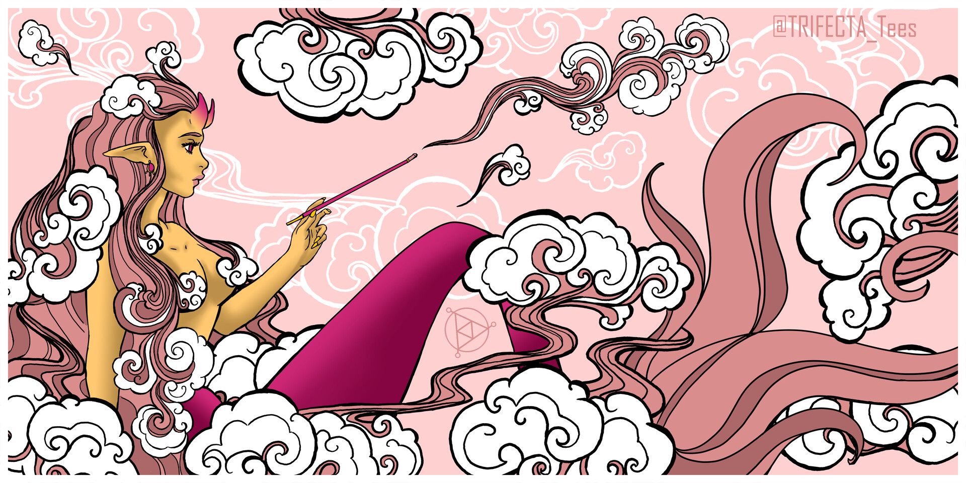 Ashley Woolsey - Daily 2019: Mermay- Clouds