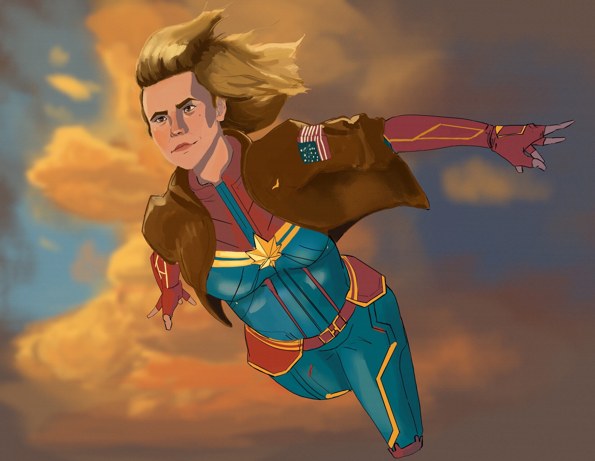 ArtStation - Captain Marvel