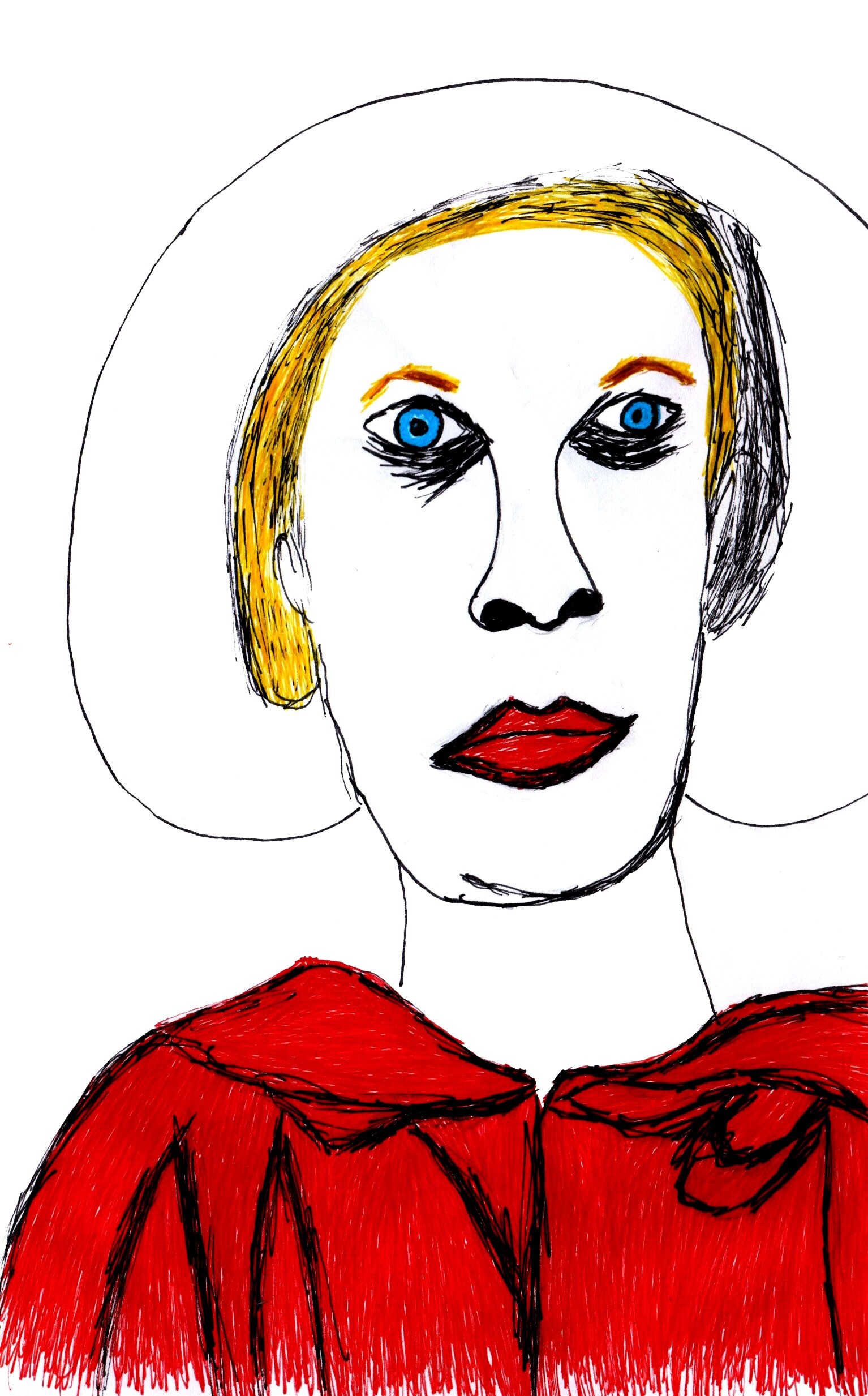 ArtStation - Offred The handmaids tale