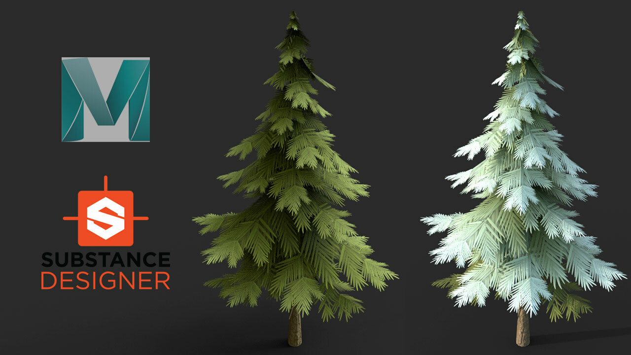 3dExtrude Tutorials - Stylized Tree