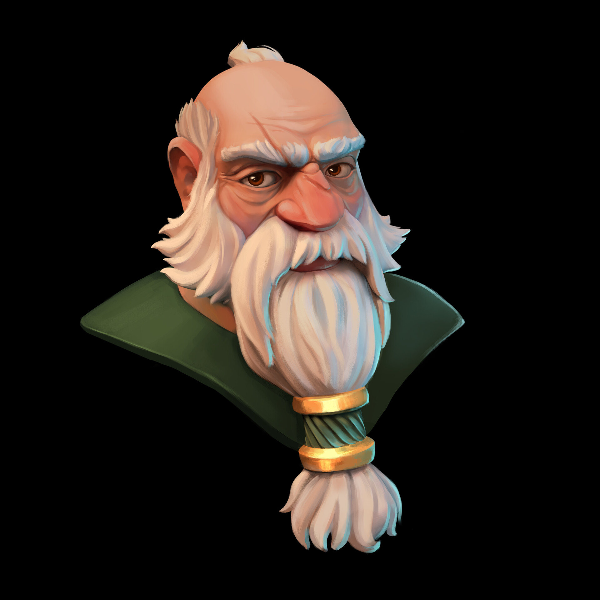 ArtStation - Dwarf's portrait, Funny Fear