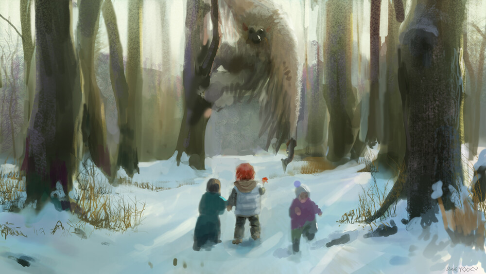 ArtStation - Forest Child