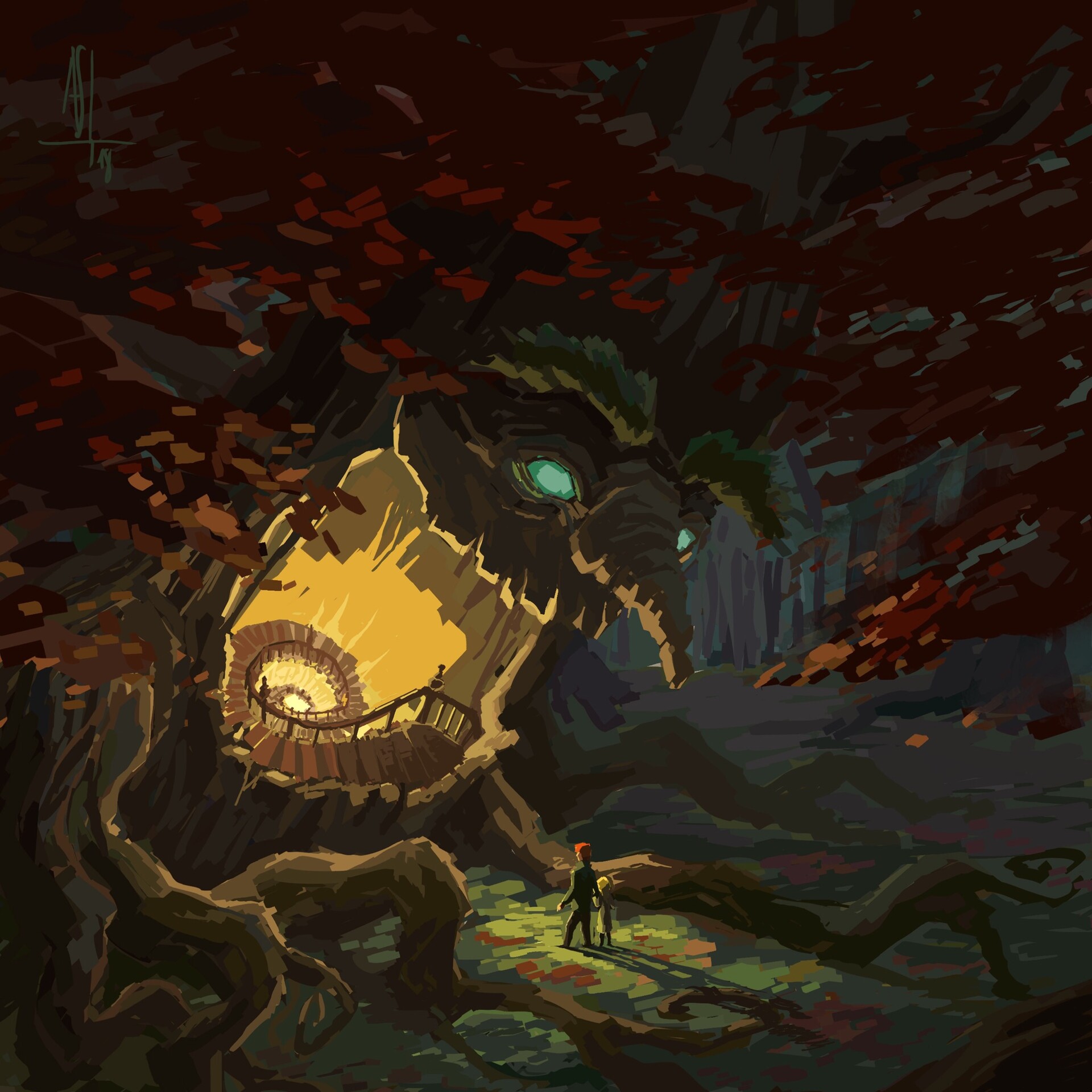 ArtStation - Hidden world