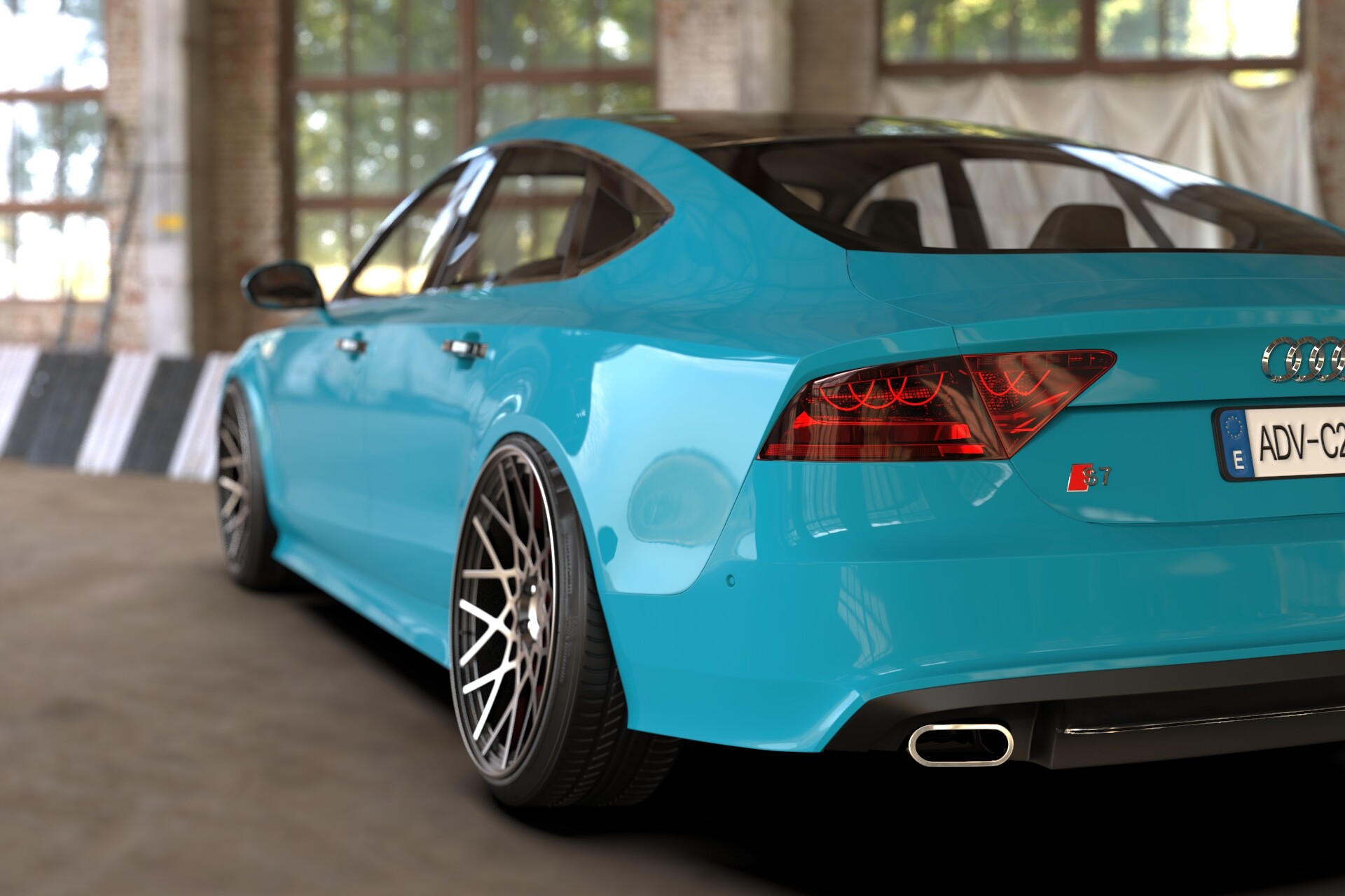 ArtStation - Audi Lite stance