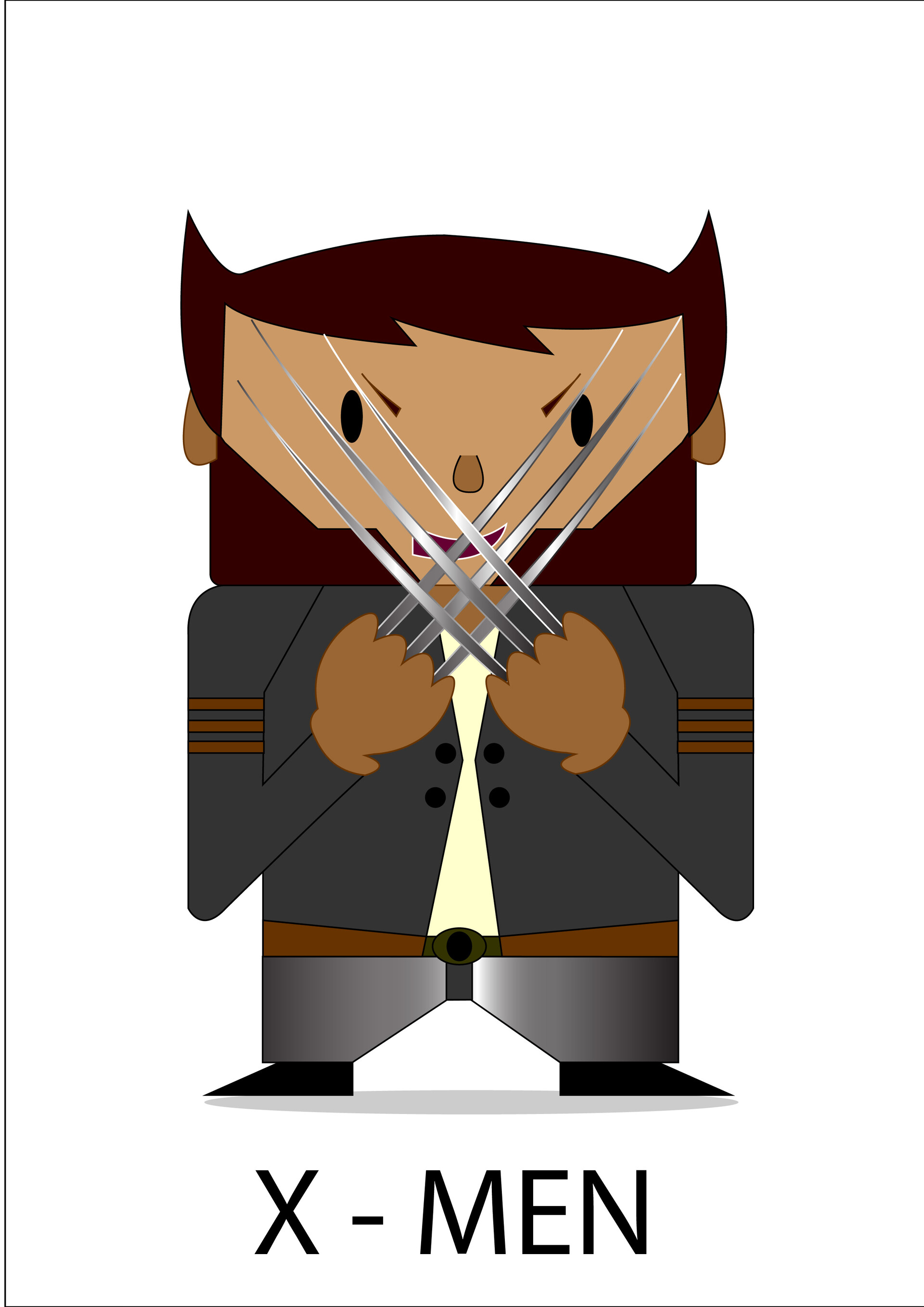 ArtStation - X-man Cartoon character