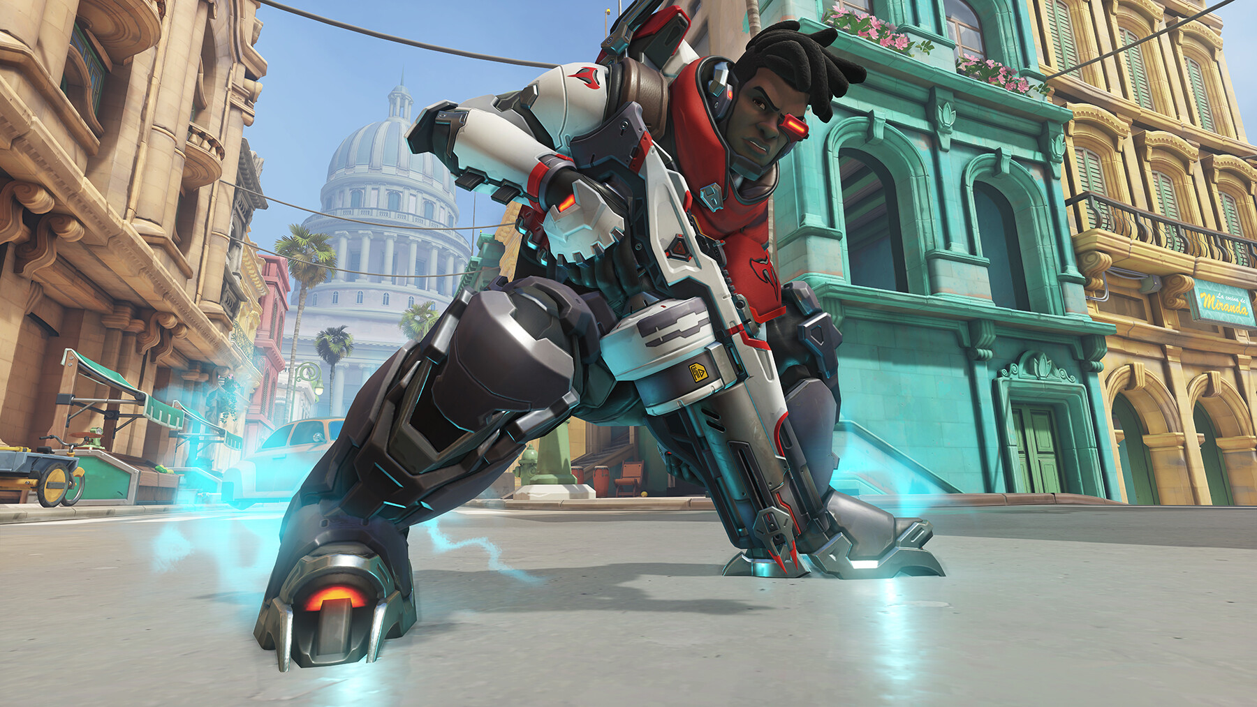 RABCAT GAME ART - OVERWATCH - Babtiste 'Talon' Character Skin