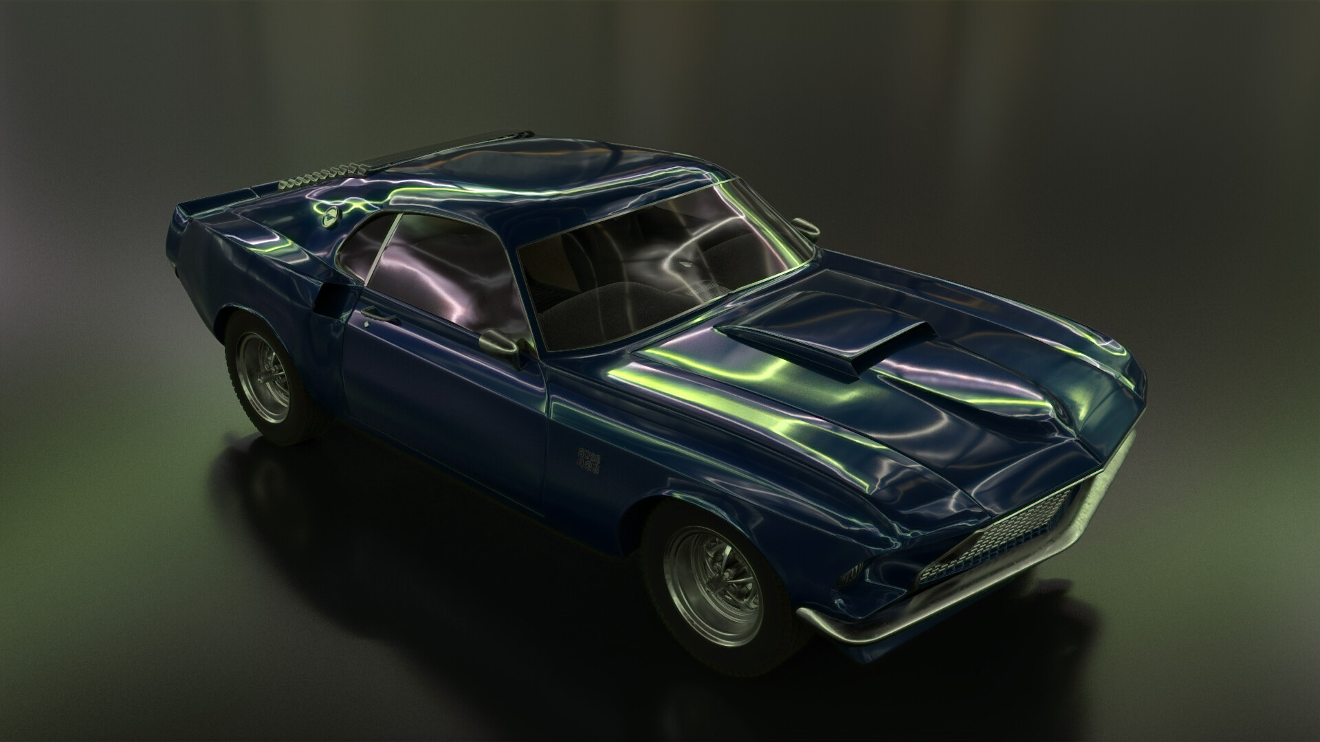 ArtStation - Mustang Boss 429