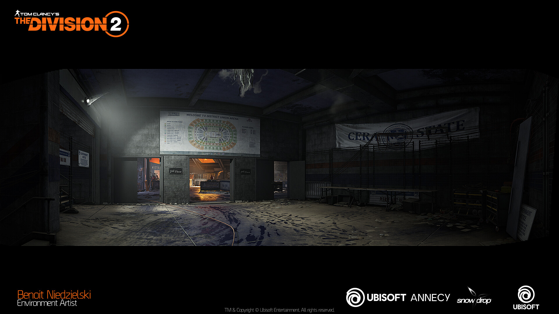 ND ZK - The Division 2 - District Union Arena - Ex CERA Waiting room