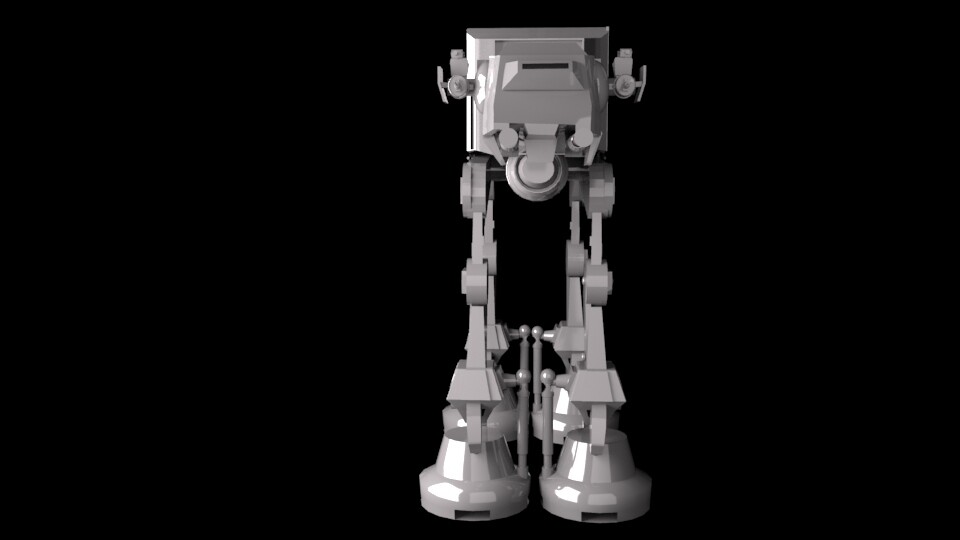 ArtStation - Battlefront AT-AT