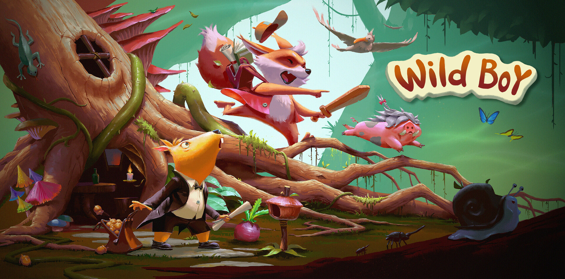 ArtStation - Wild Boy