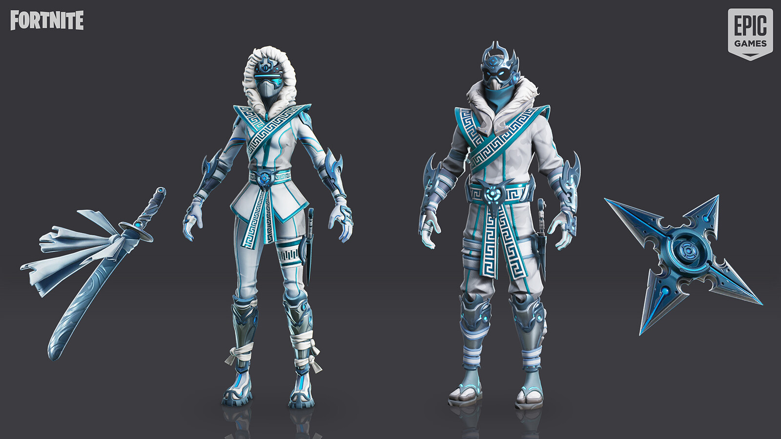 RABCAT GAME ART - Fortnite Battle Royale - "Snowstrike" Outfit
