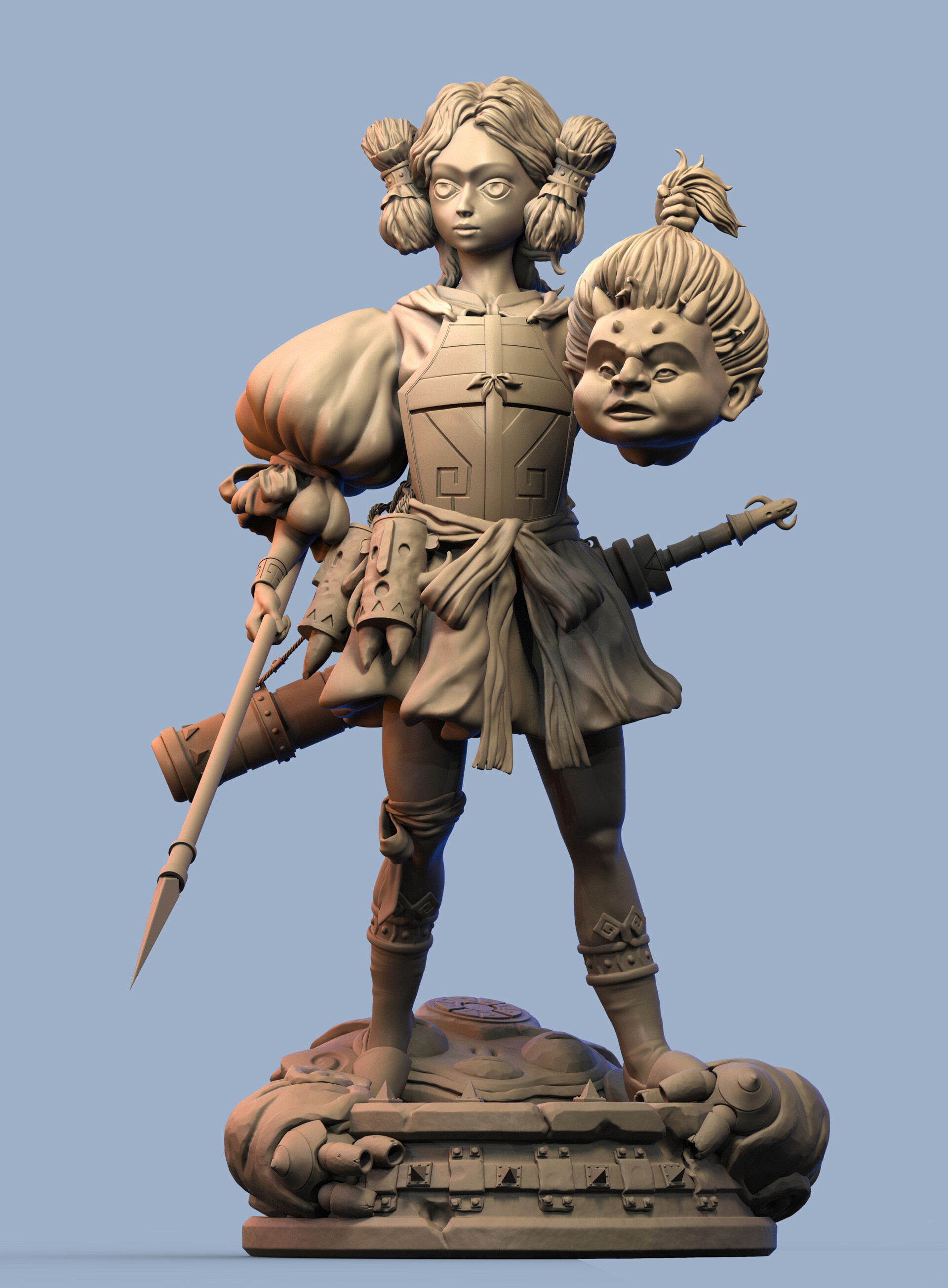 ArtStation - Oni hunter