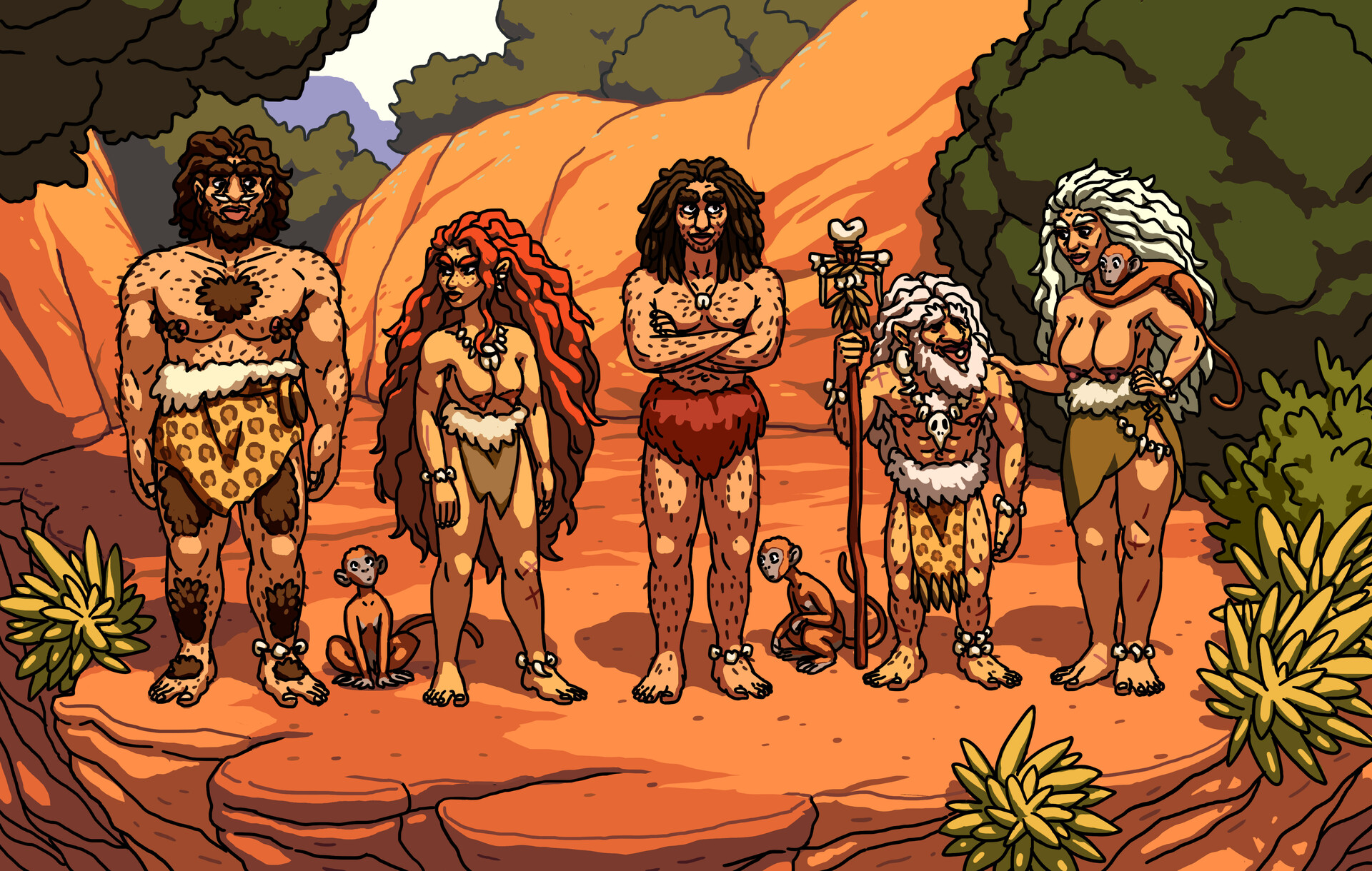 ArtStation - Cavemen