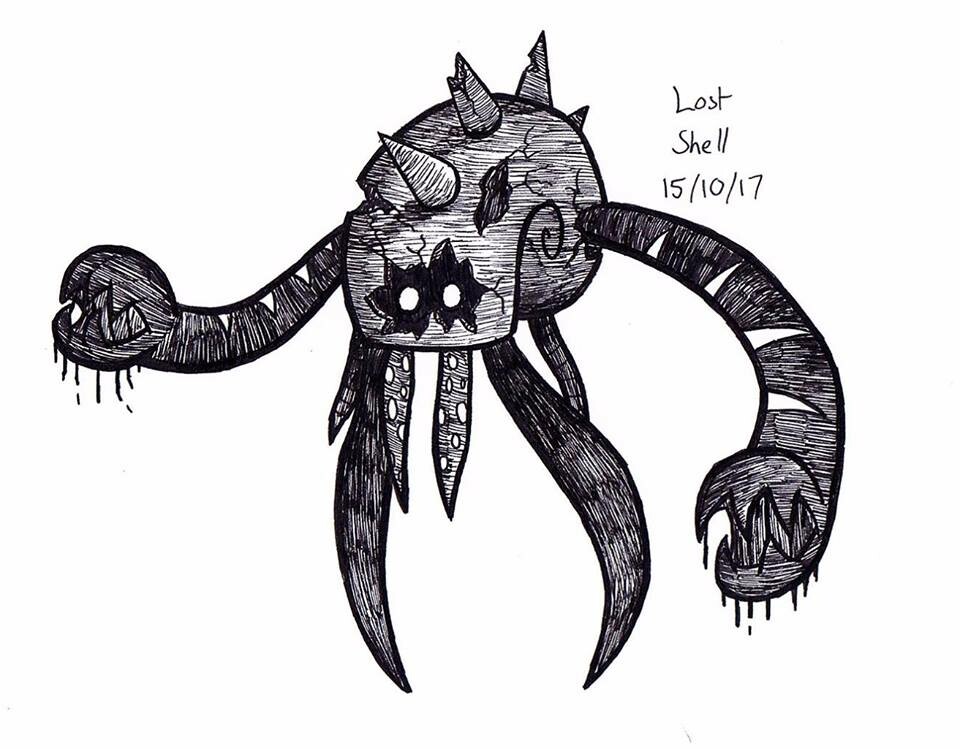 ArtStation - Character Design: Lost Shell