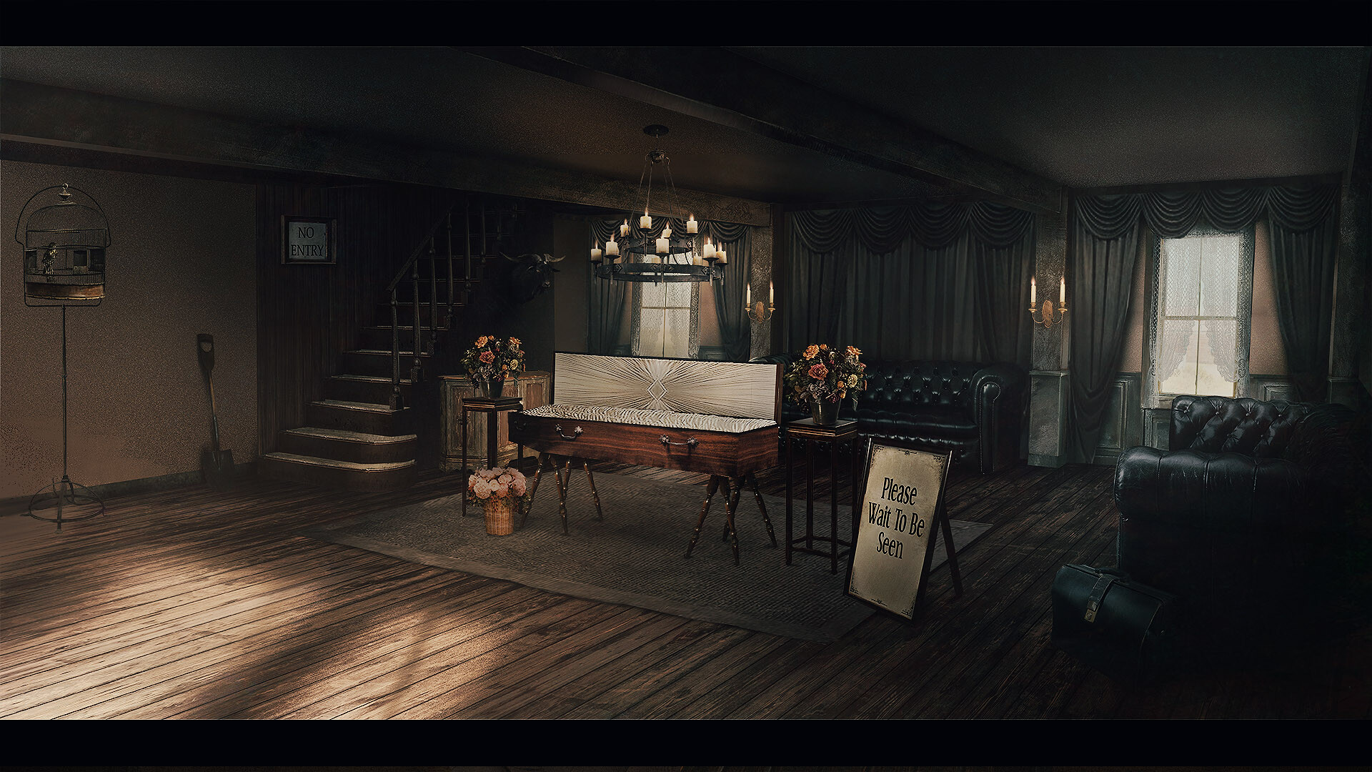 George Johnstone - Outlaws of the old west concept art