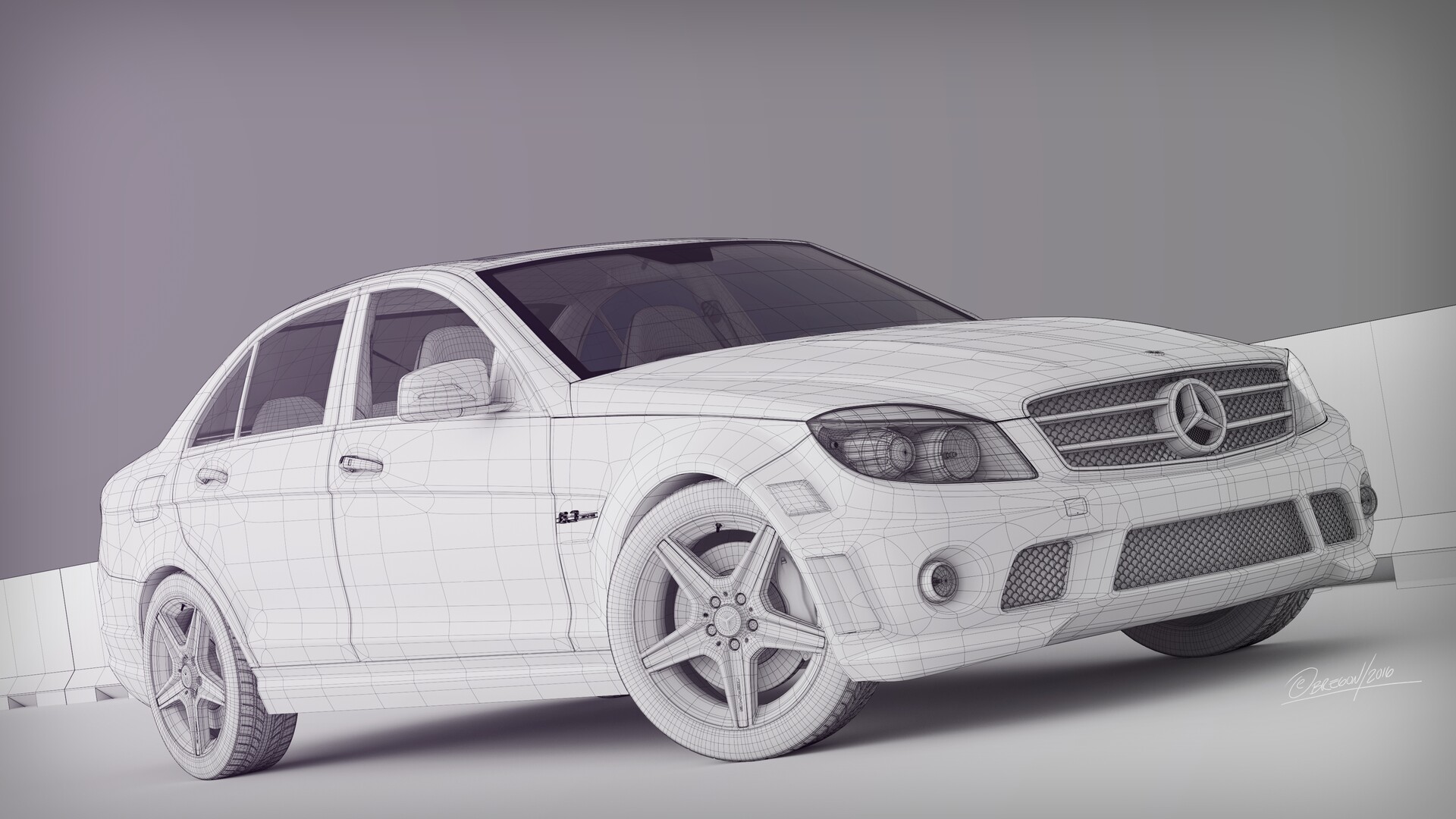 Eric Obregón - Mercedes Benz AMG C-CLASS 2011