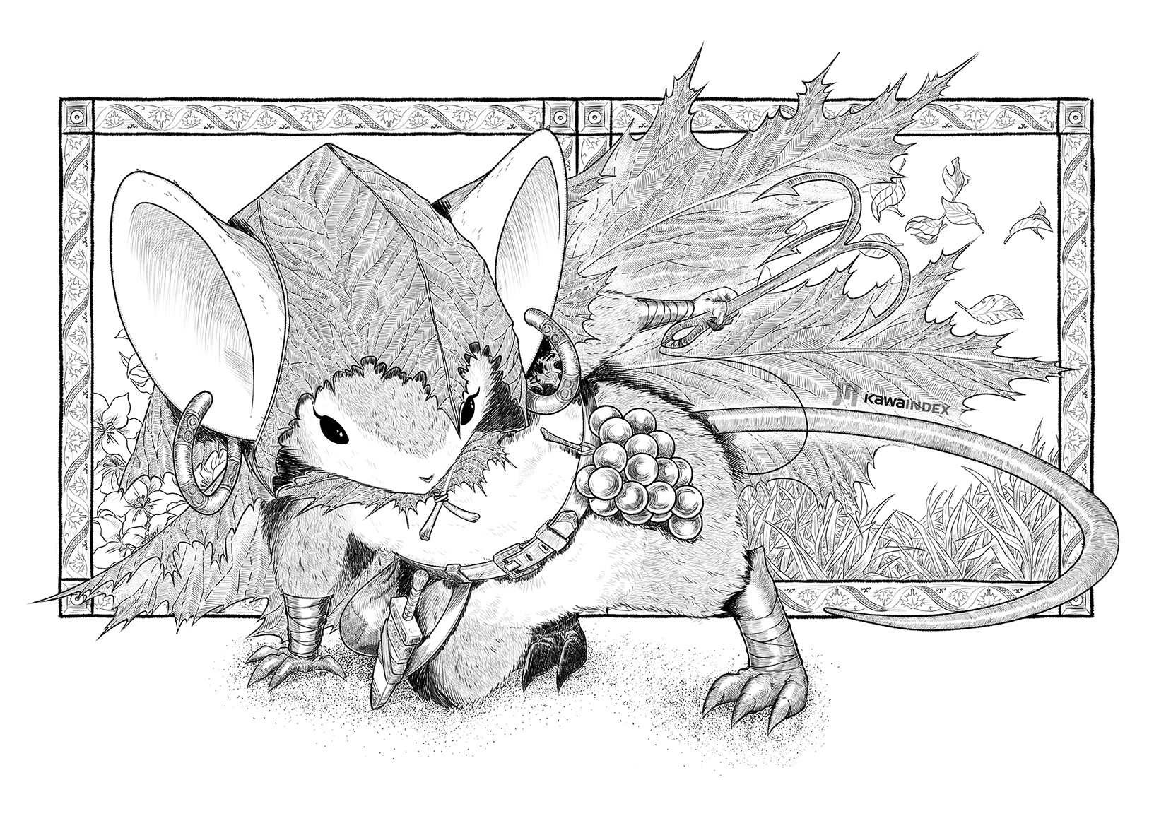 mouse guard coloring pages