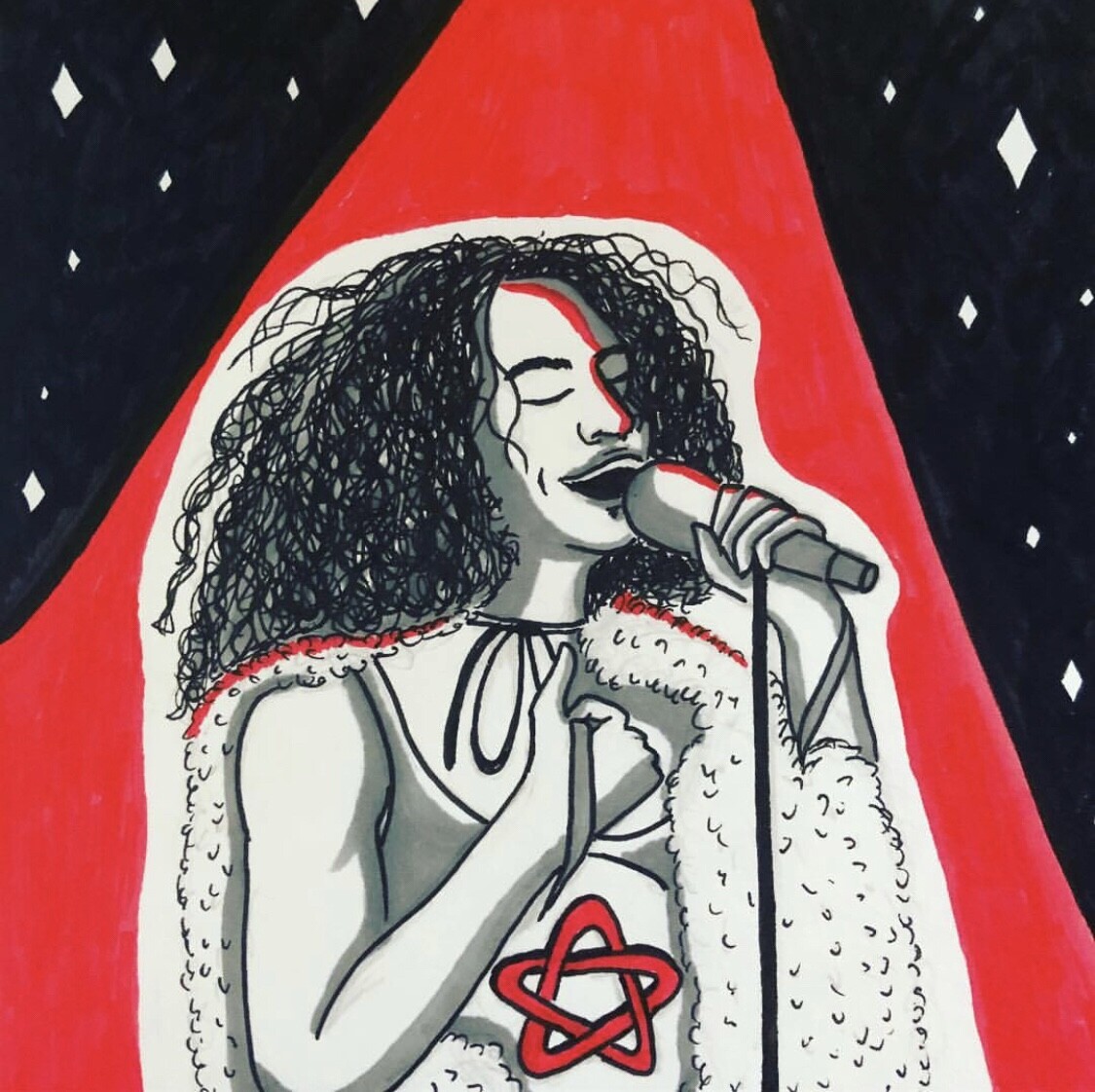 ArtStation - Inktober - Star