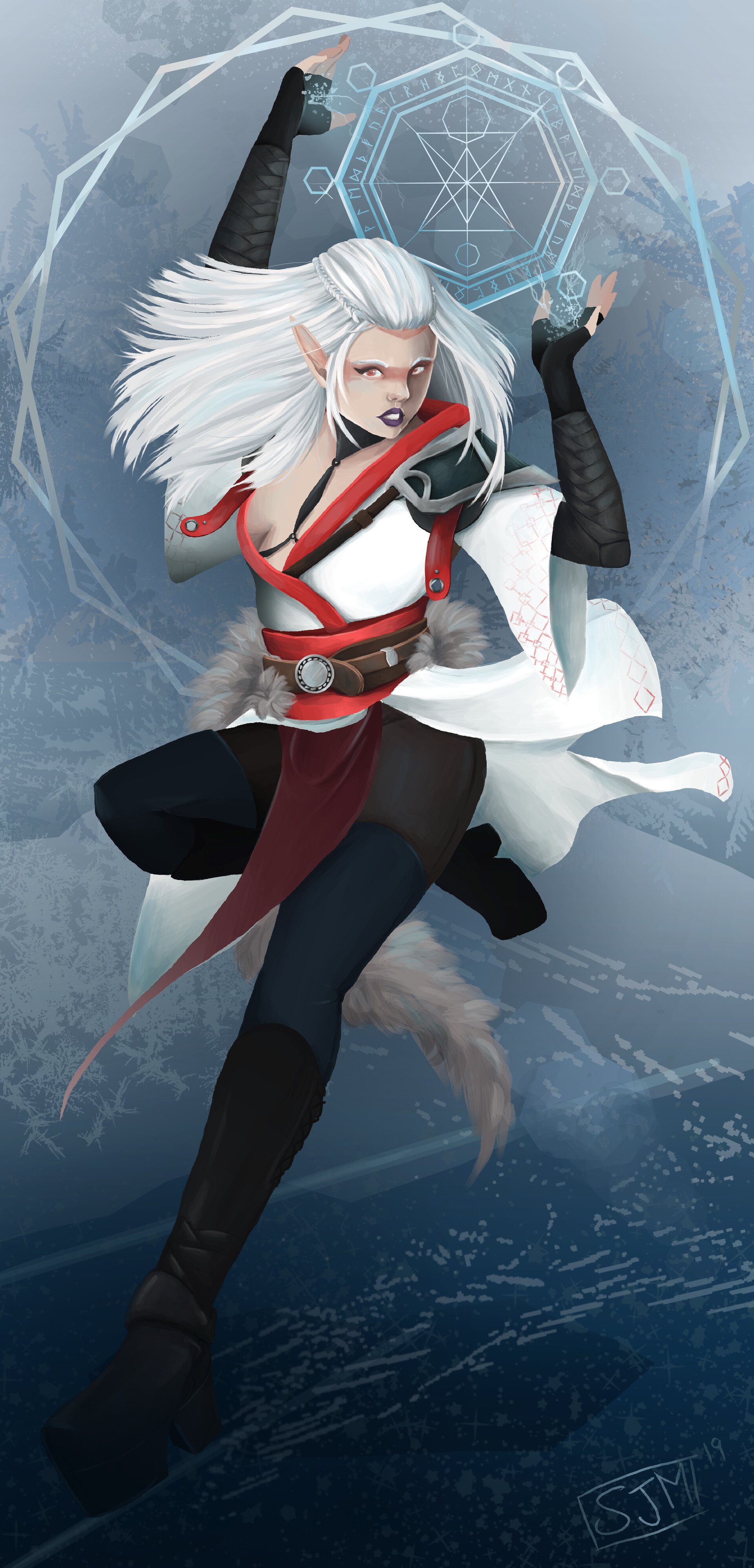 ArtStation - Snow Elf