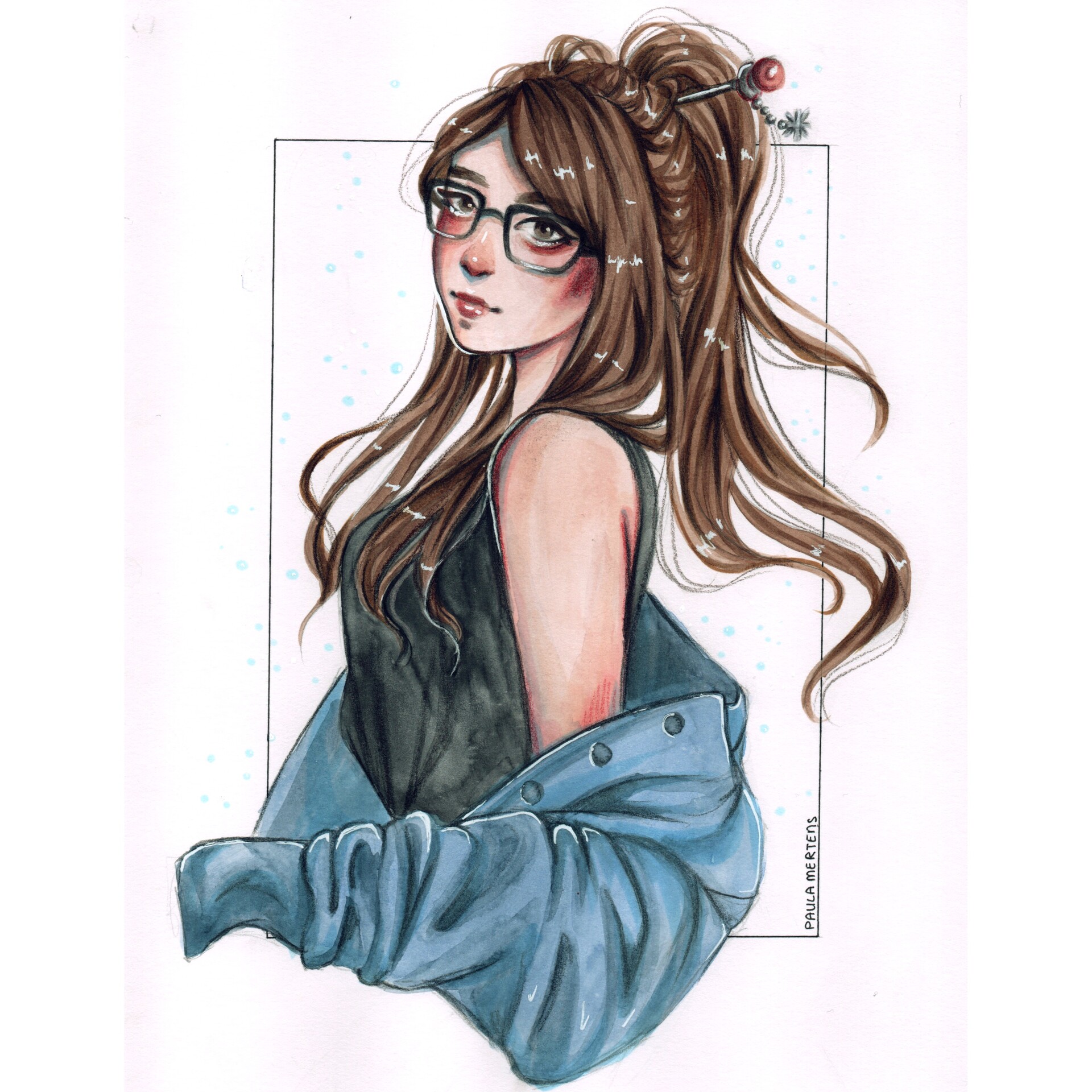 how to draw anime mei overwatch