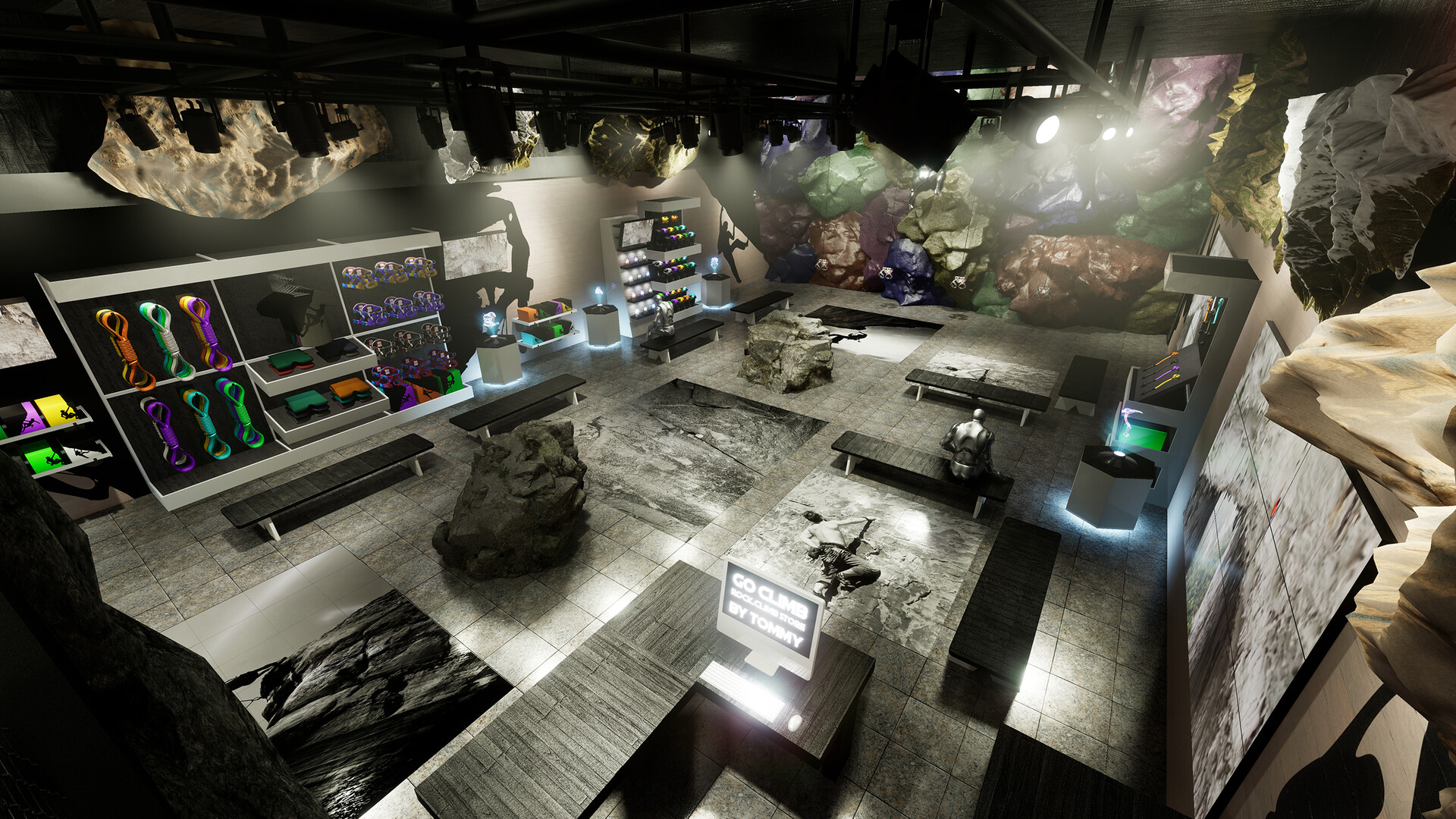 ArtStation - Rock Climb Store in UE4