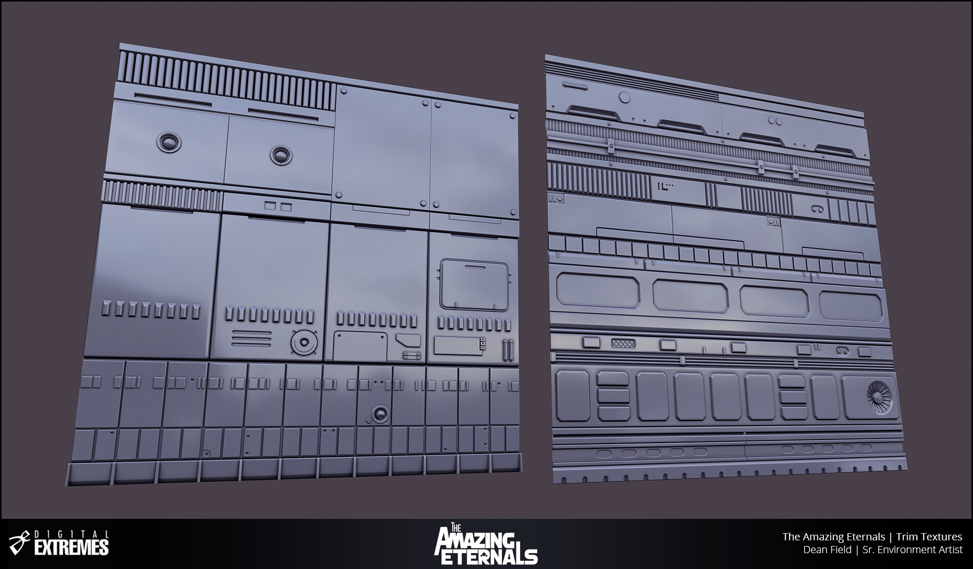 Dean Field - The Amazing Eternals - Trim Textures