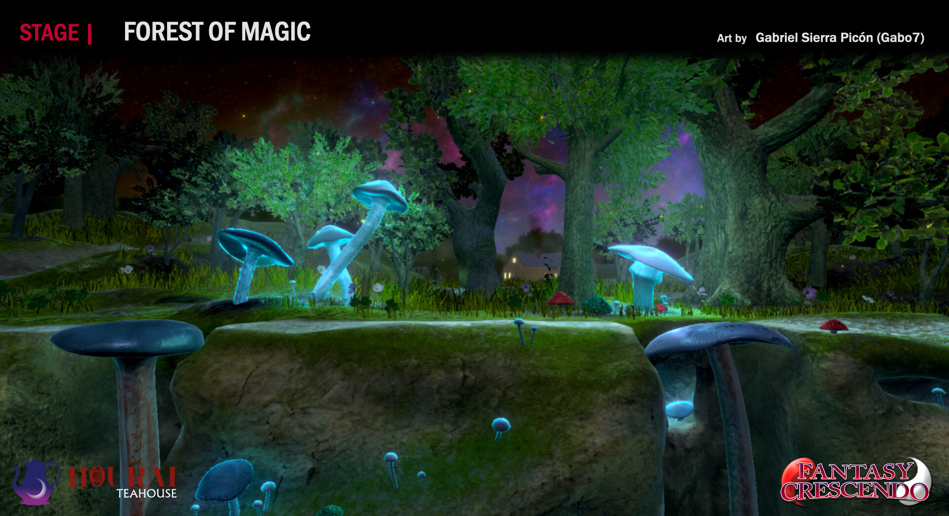 ArtStation - Forest of Magic - Fantasy Crescendo