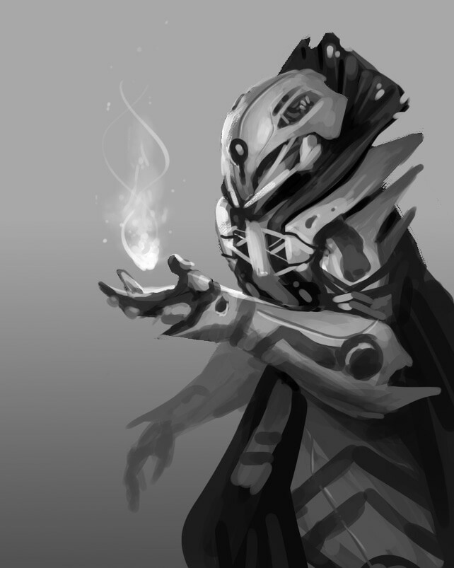 ArtStation - Alien Warlock