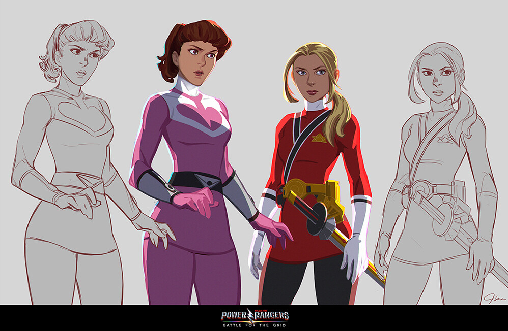 J Lou - Power Rangers: Battle for the Grid