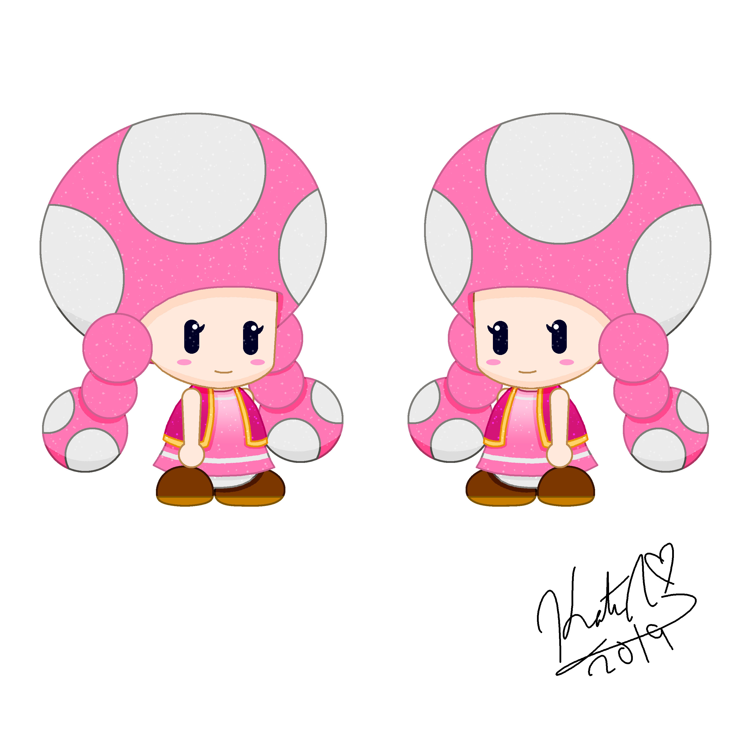 How To Draw Toadette