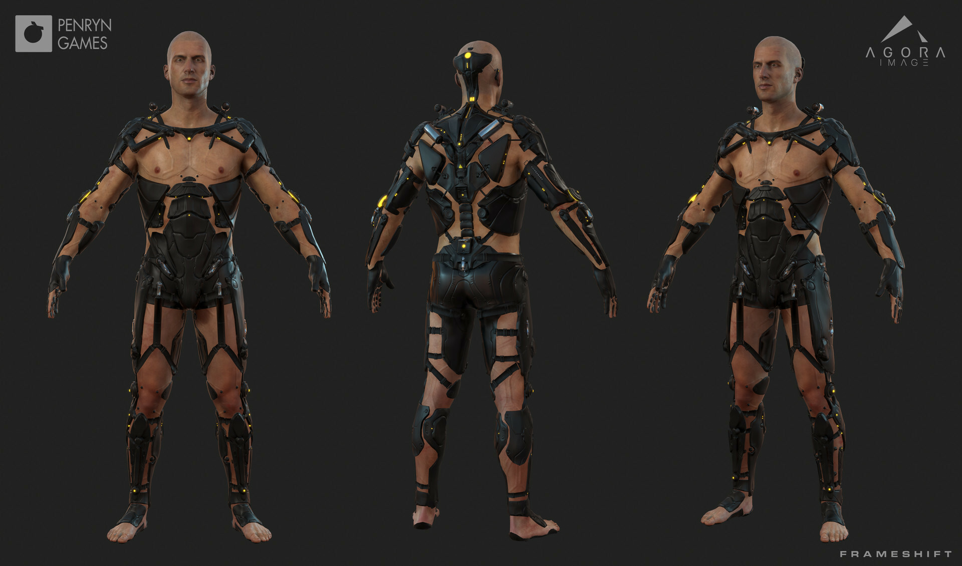 Sherif Amer - Frameshift - 3D Character Models