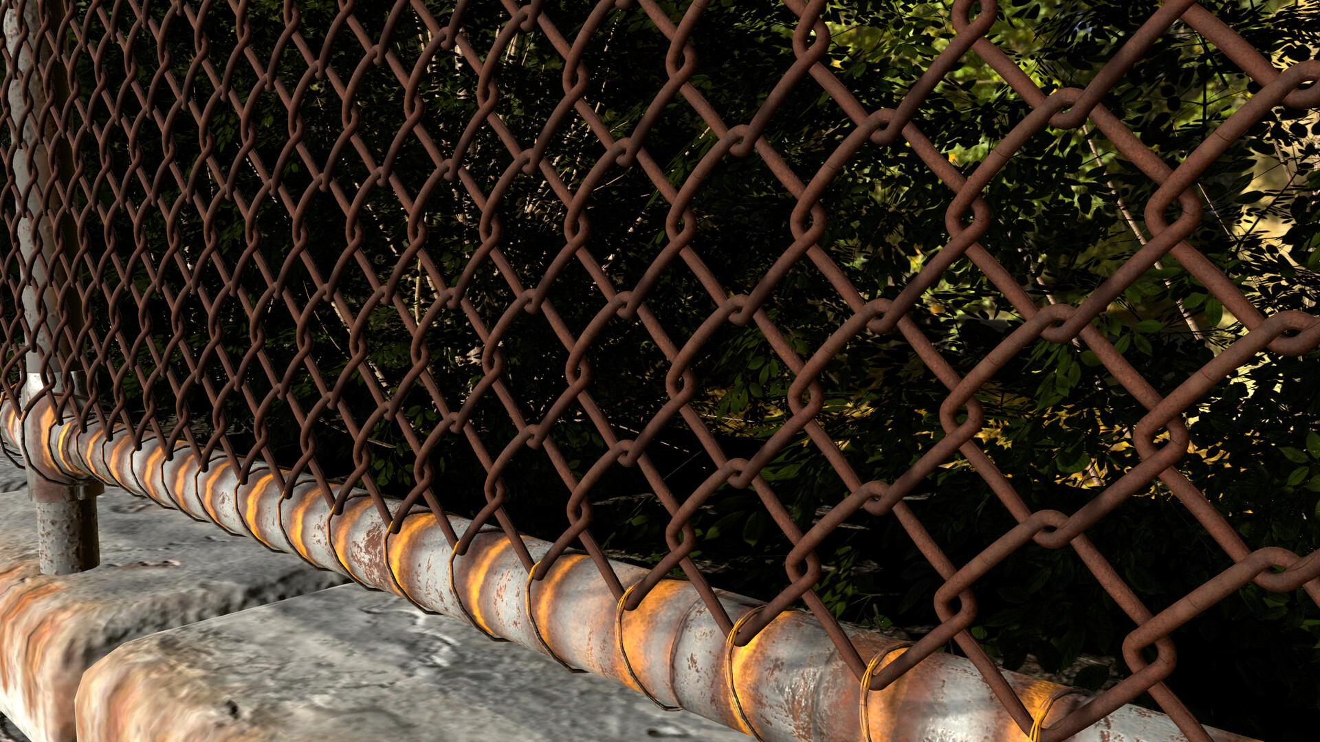ArtStation - Chain Fence