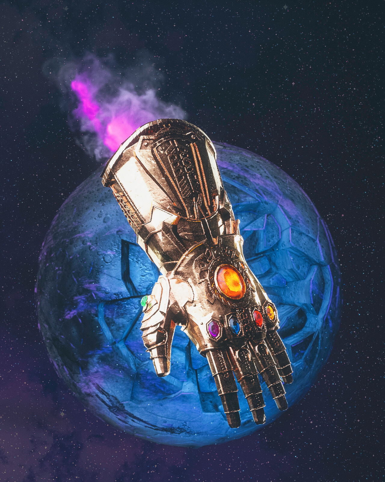 infinity gauntlet wallpaper iphone