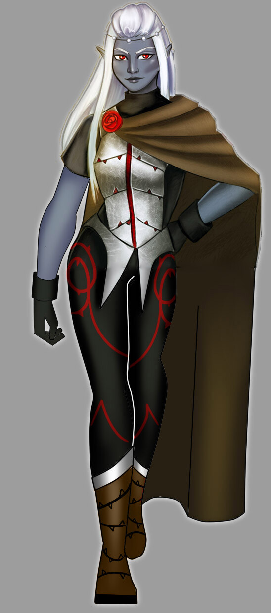 ArtStation - Bleeding Rose Armor