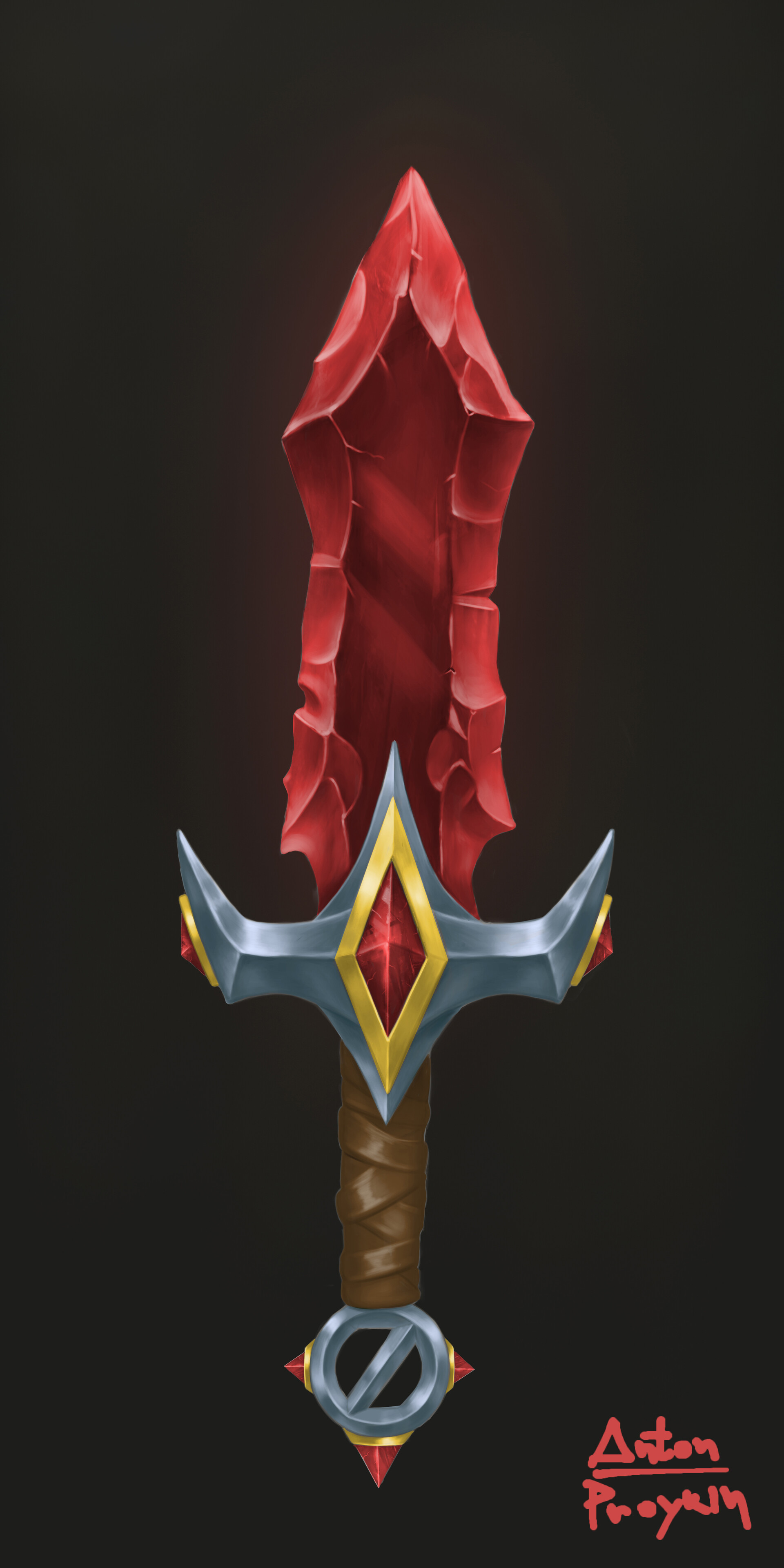 ArtStation - Ruby Sword