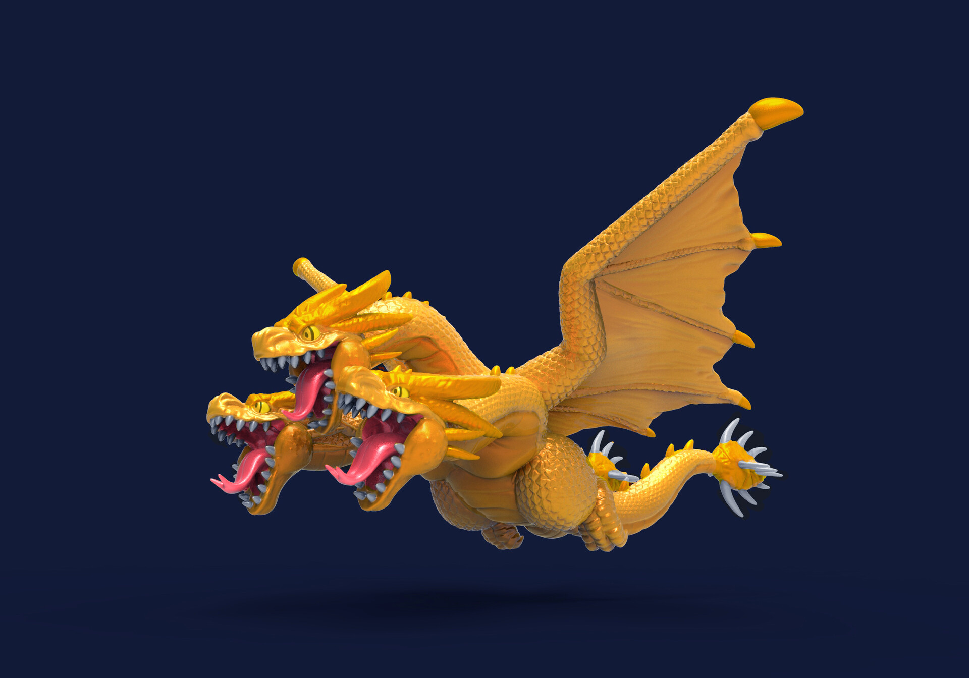 ArtStation - King Ghidorah