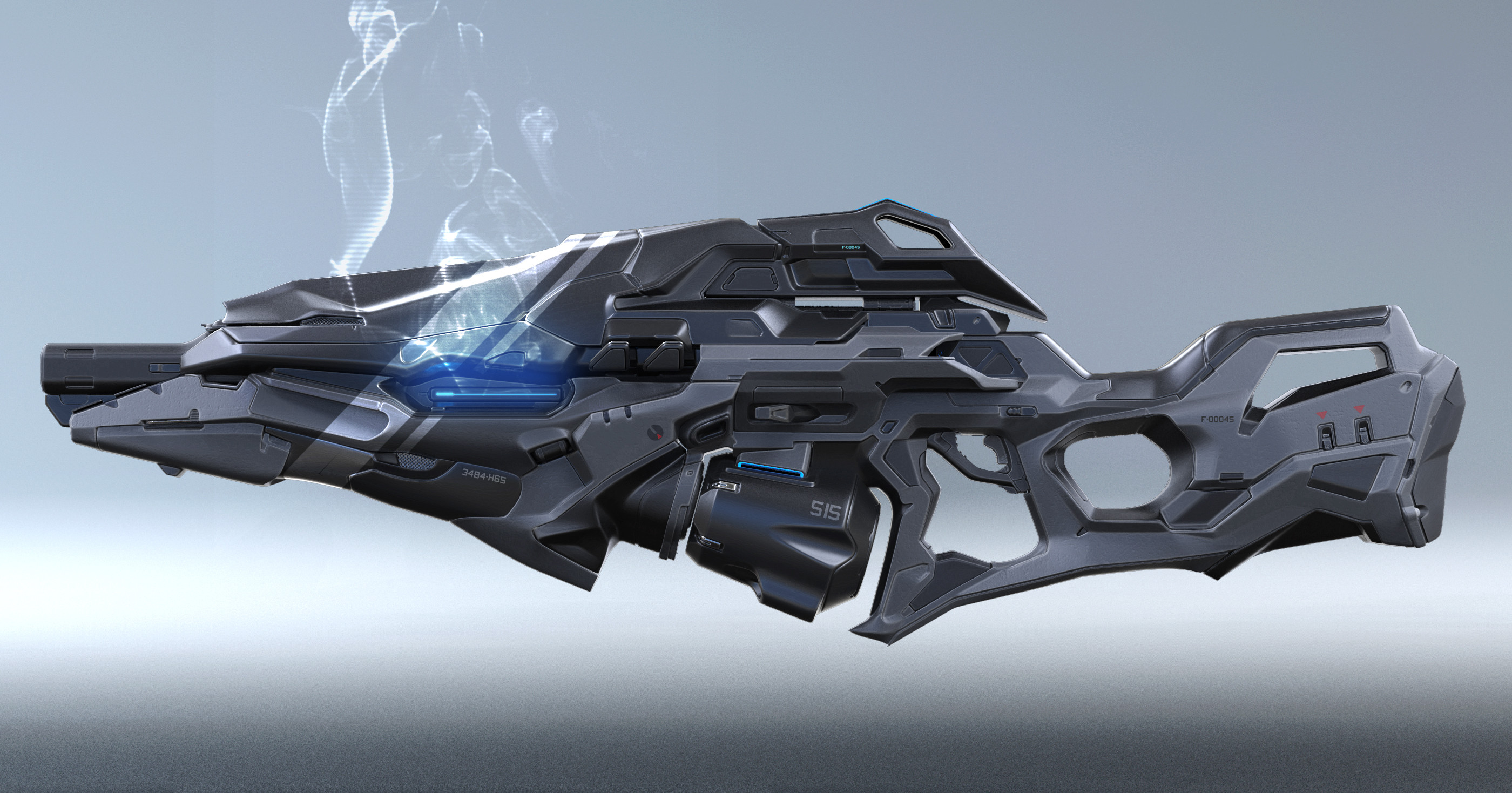 Aaron de Leon - Assault Rifle concept