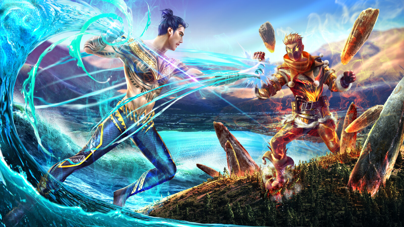 The Green - Free Fire poster