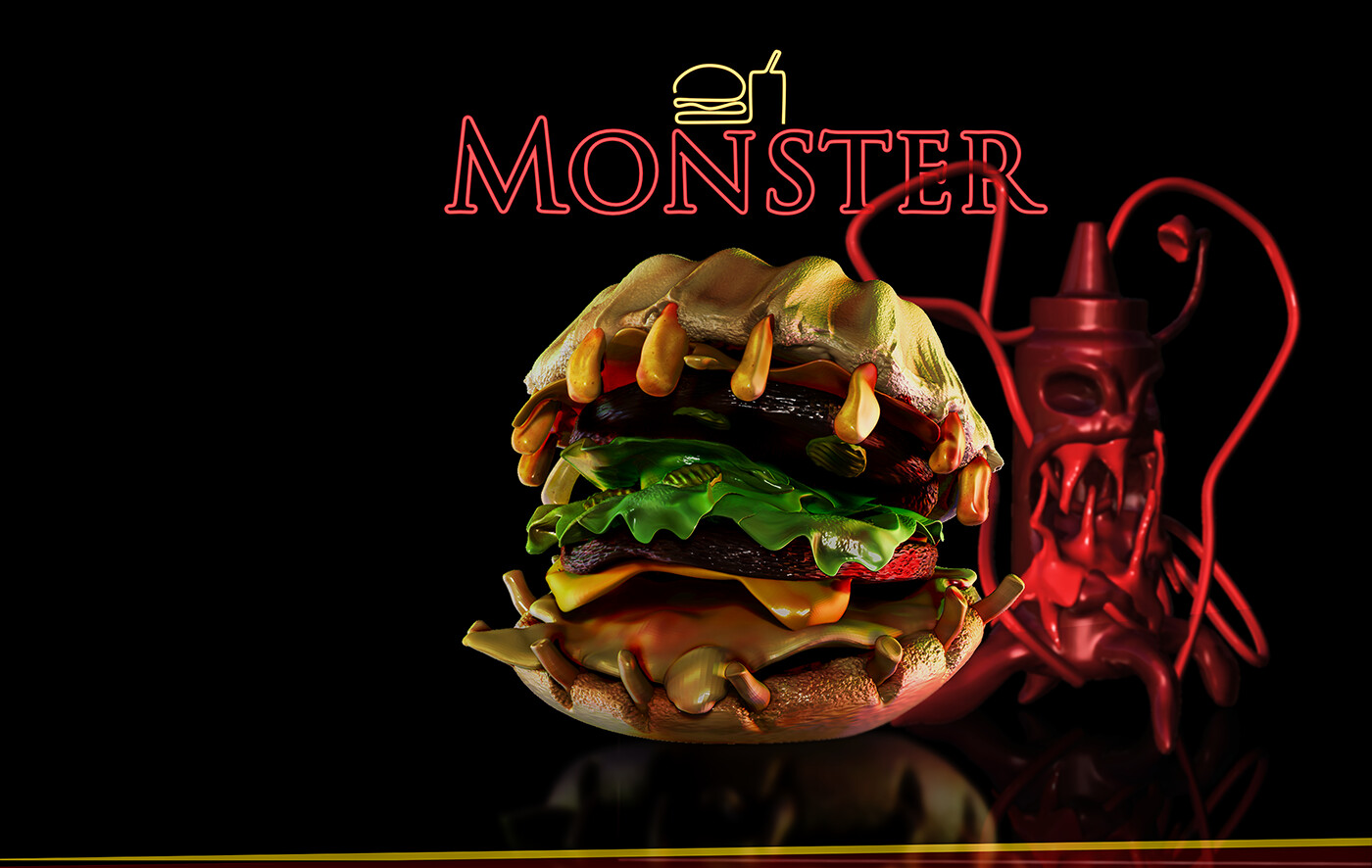 ArtStation - Monster Food