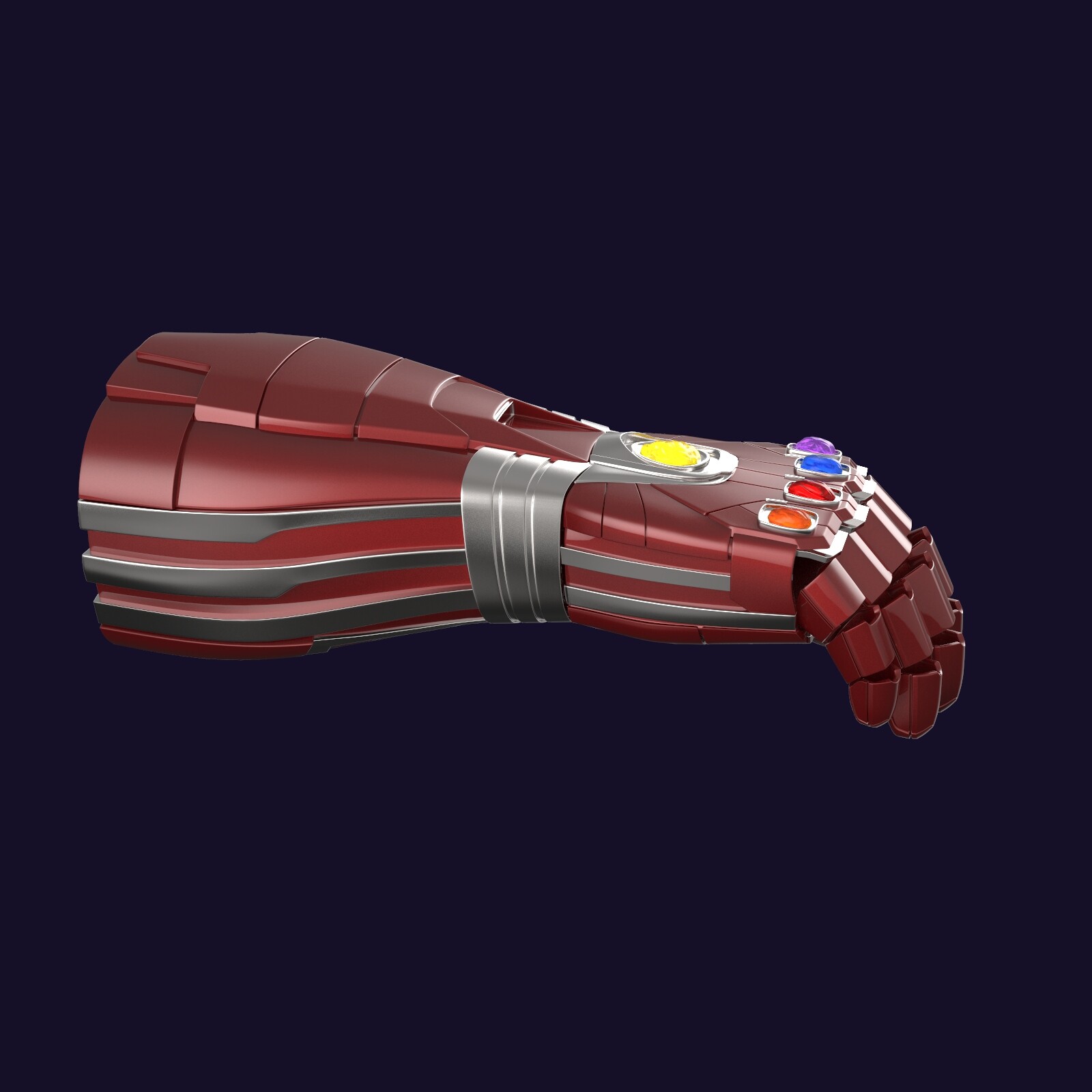 SteelWolf - 'Avengers Endgame' - set Infinity Gauntlets for Cosplay