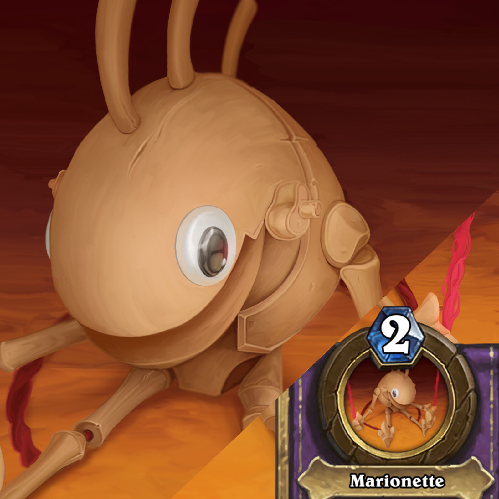 ArtStation - Marionette (Hearthstone "fan" mechanics)
