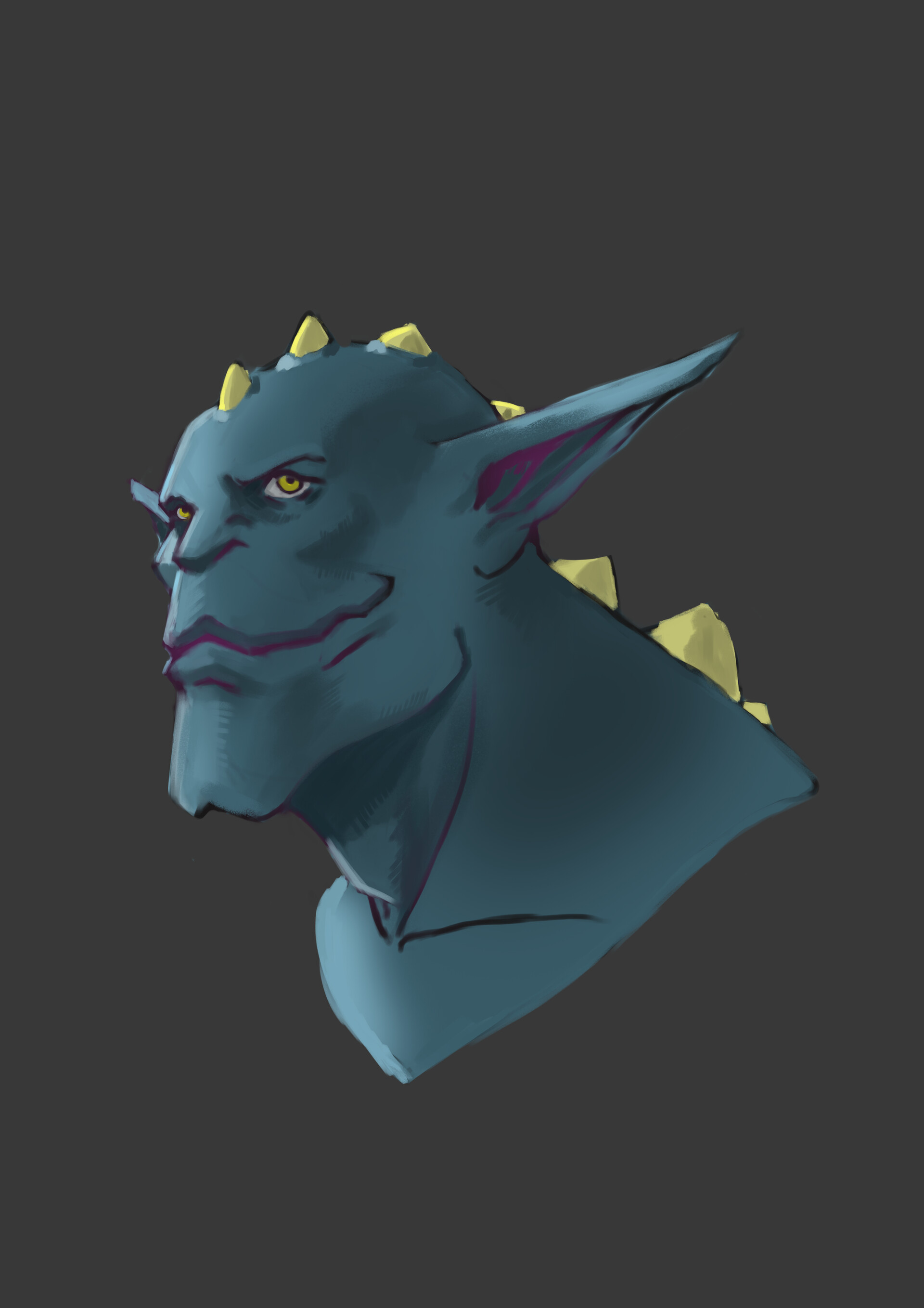 ArtStation - Goblin Face