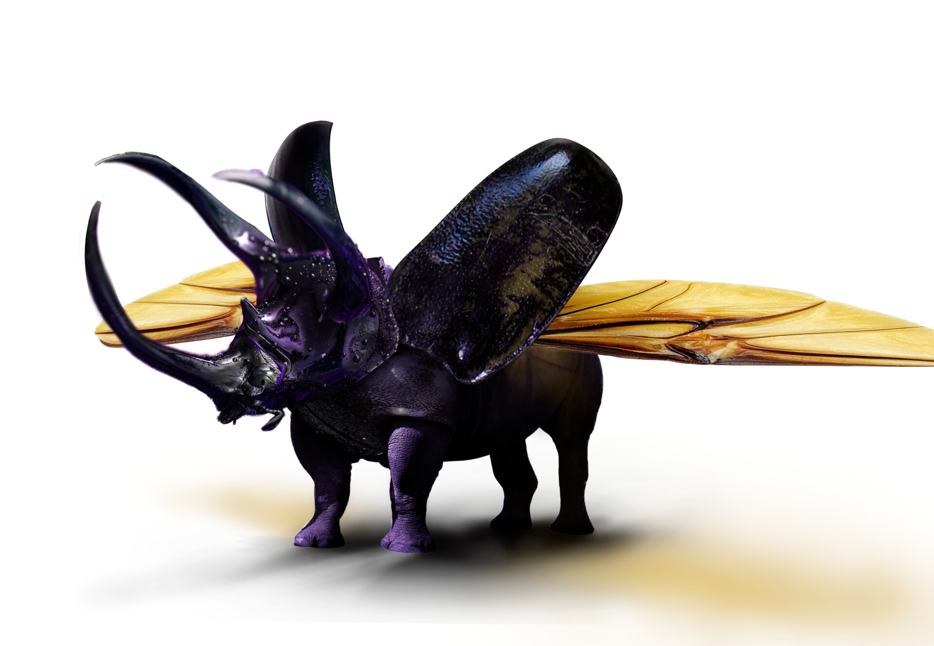 ArtStation - Quick quimera exercise