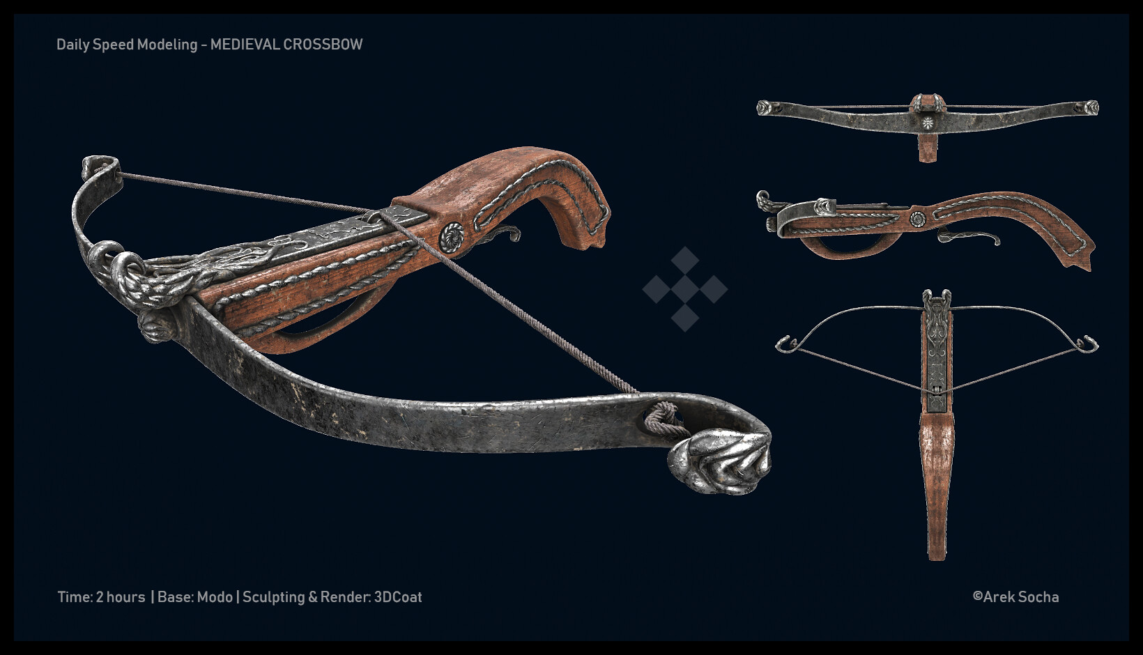 ArtStation - Speedy: Medieval Crossbow