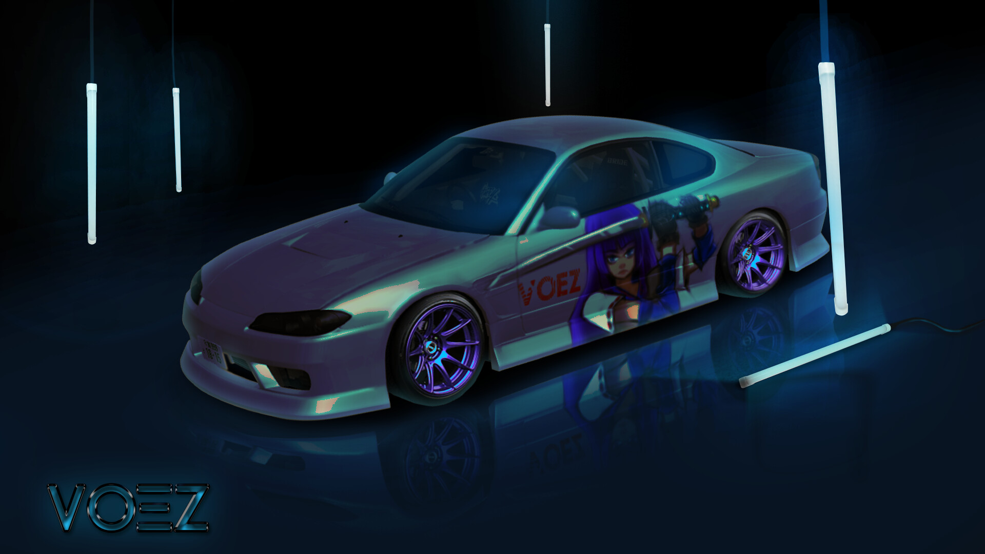 ArtStation - Neon room