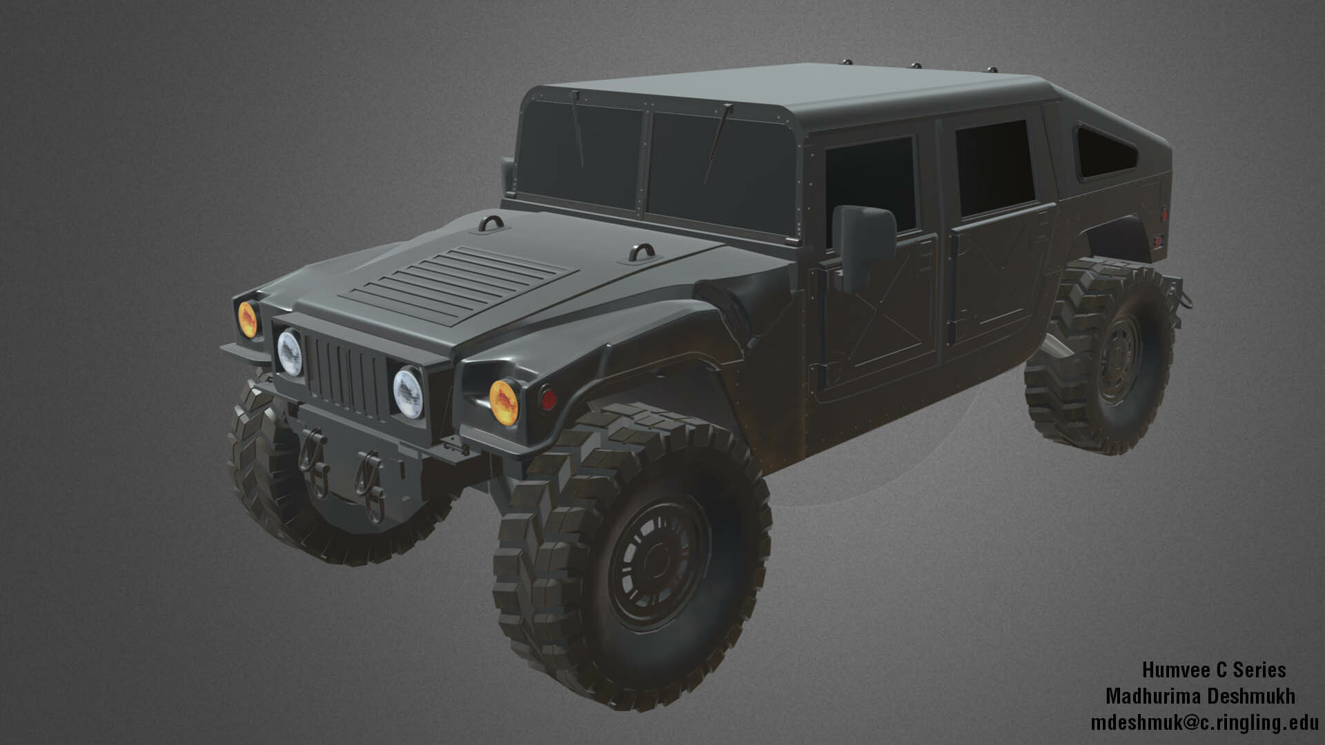 ArtStation - Humvee C Series