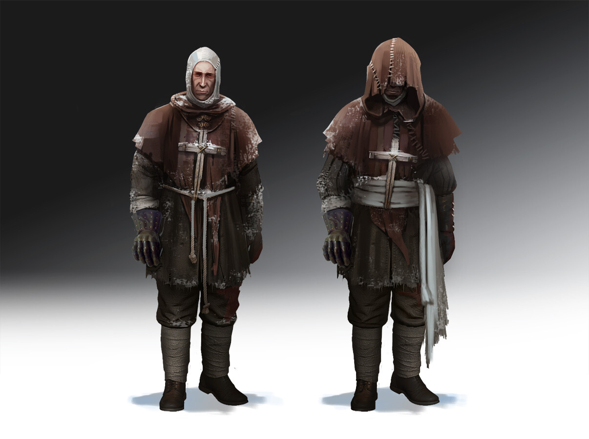 Adam Śmietański - Frostpunk Character Concepts
