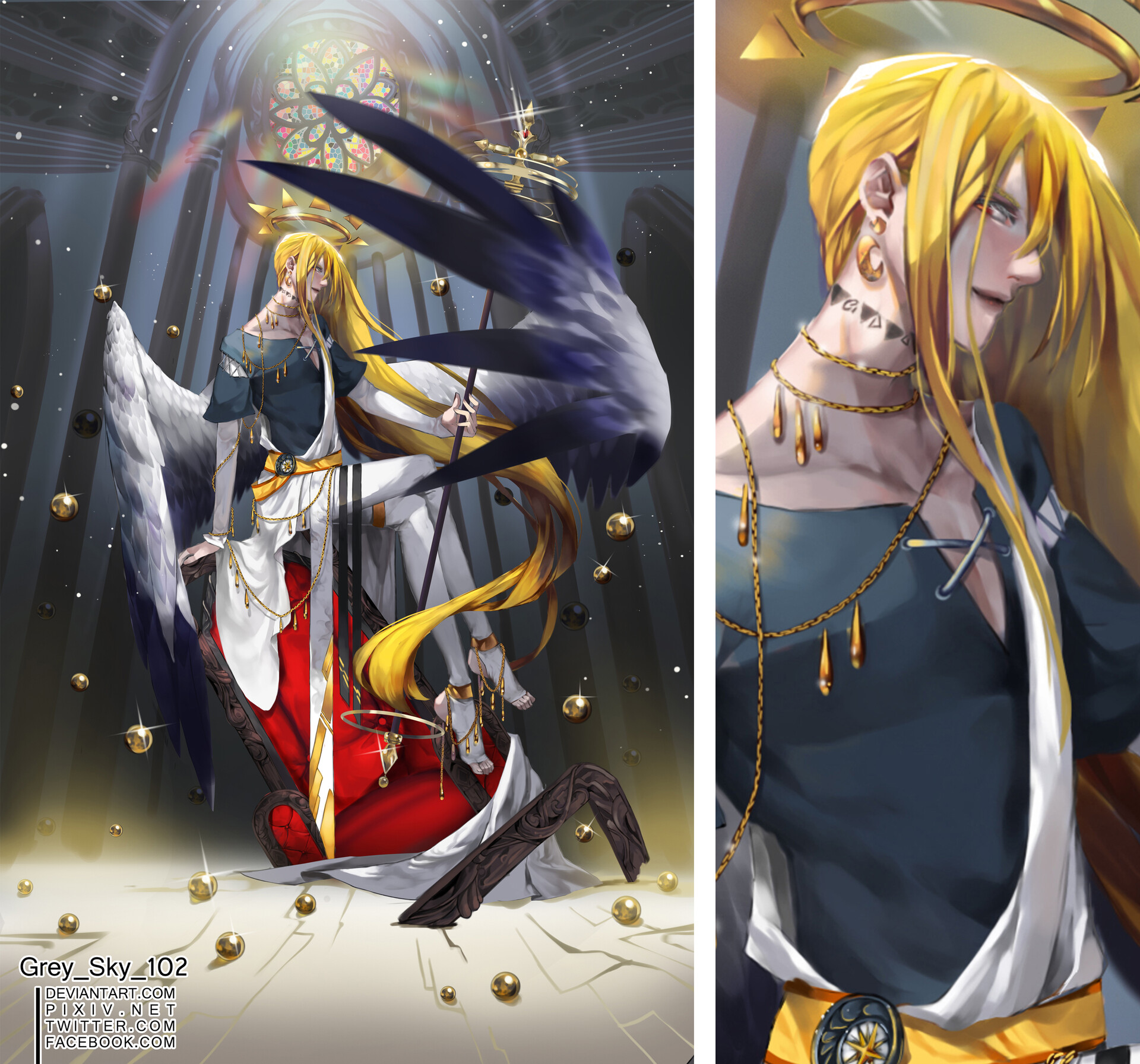 ArtStation - [Commission] Saint Pious