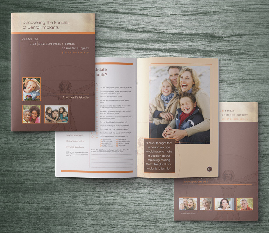 Charles Kent - Dr. Spera Implant Brochure